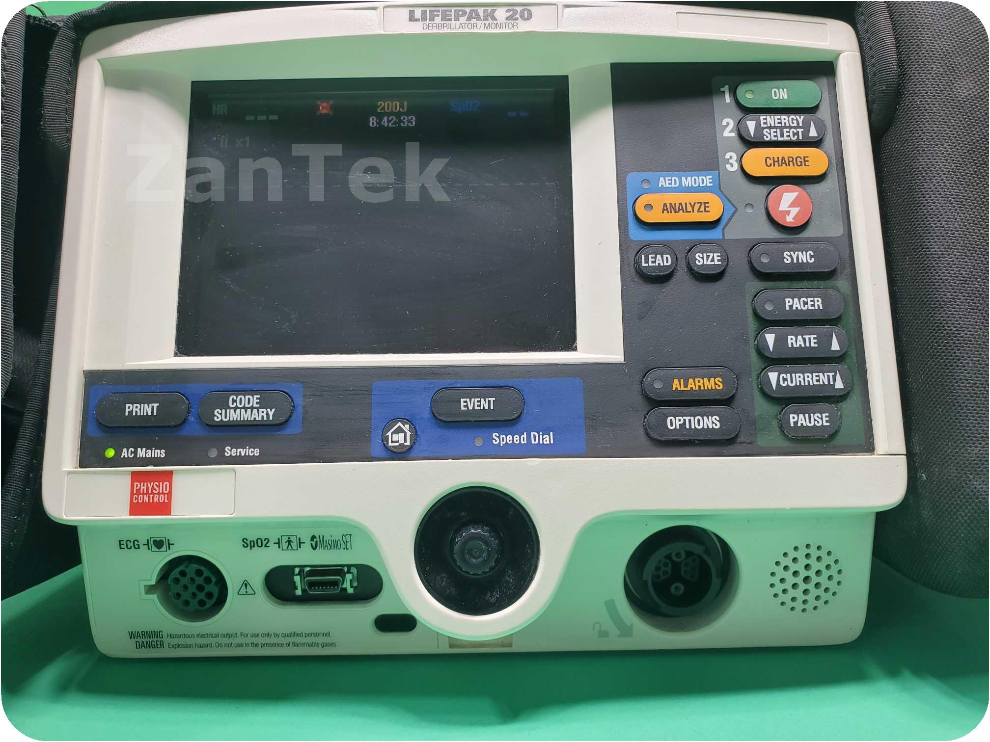 Zantek Medical - 322152-Medtronic Physio-Control LifePak 20 Biphasic ...