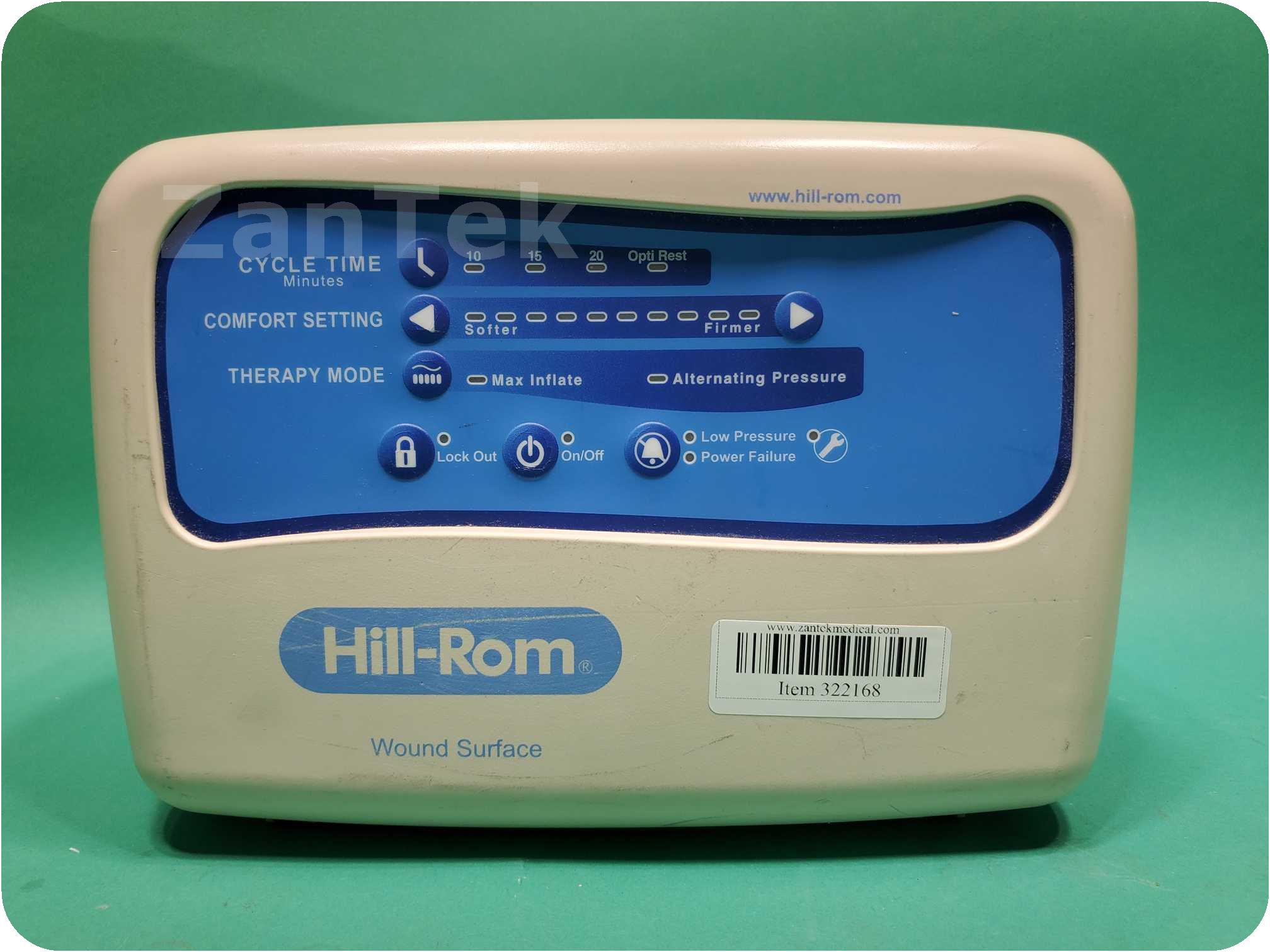 Zantek Medical - 322168-Hill-Rom Wound Surface 9P-052020 Air pump