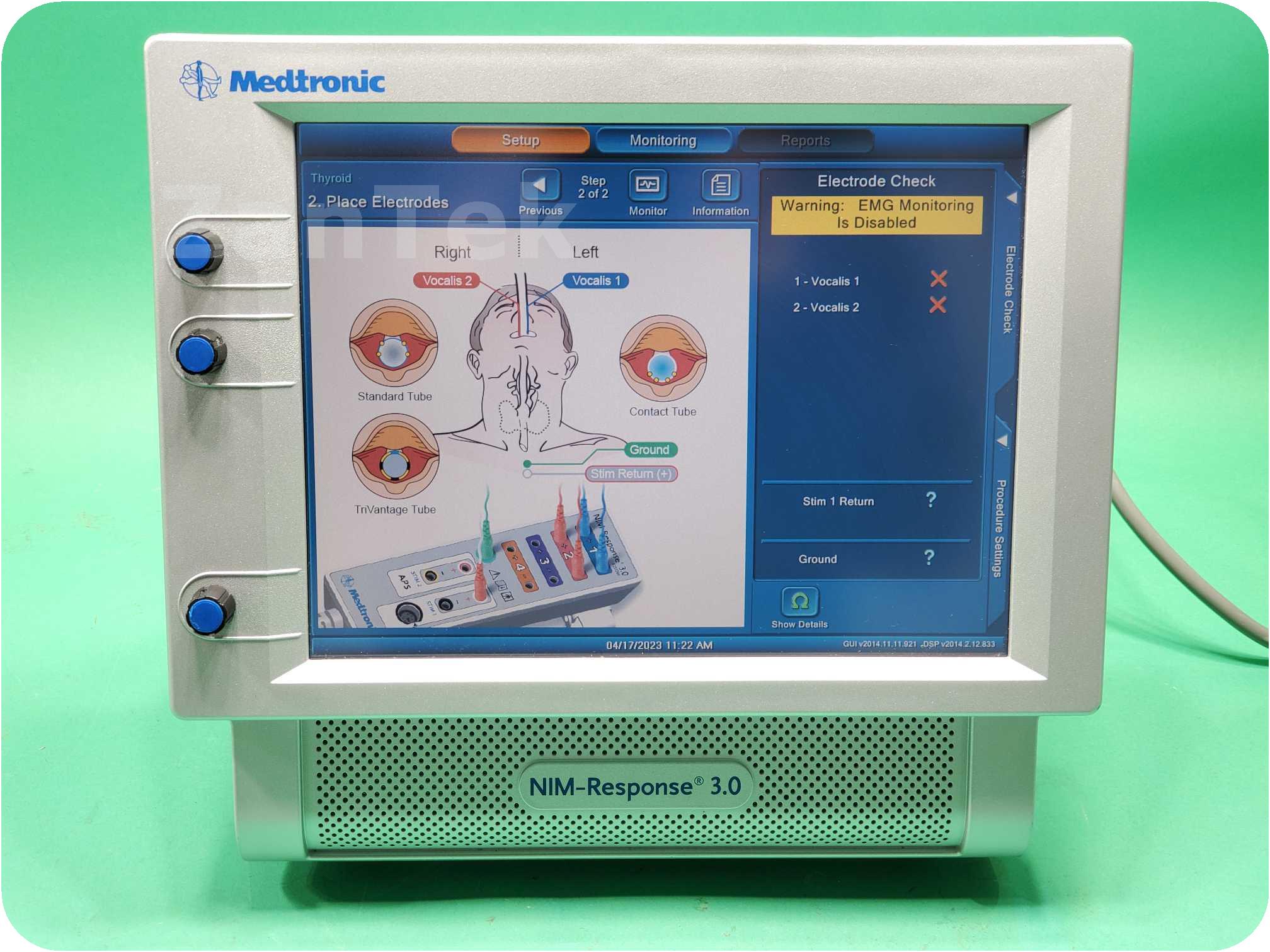 Zantek Medical - 322337-Medtronic NIM Response 3.0 Monitor