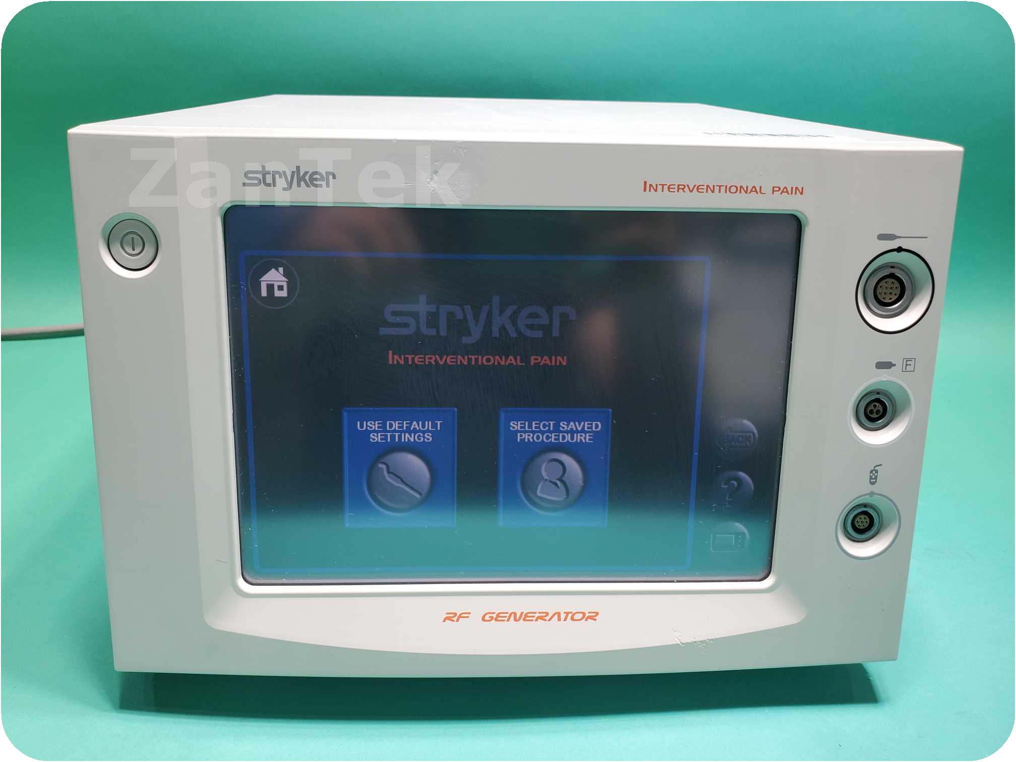 Zantek Medical - 322373-Stryker Multigen RF 406-800 Interventional Pain ...