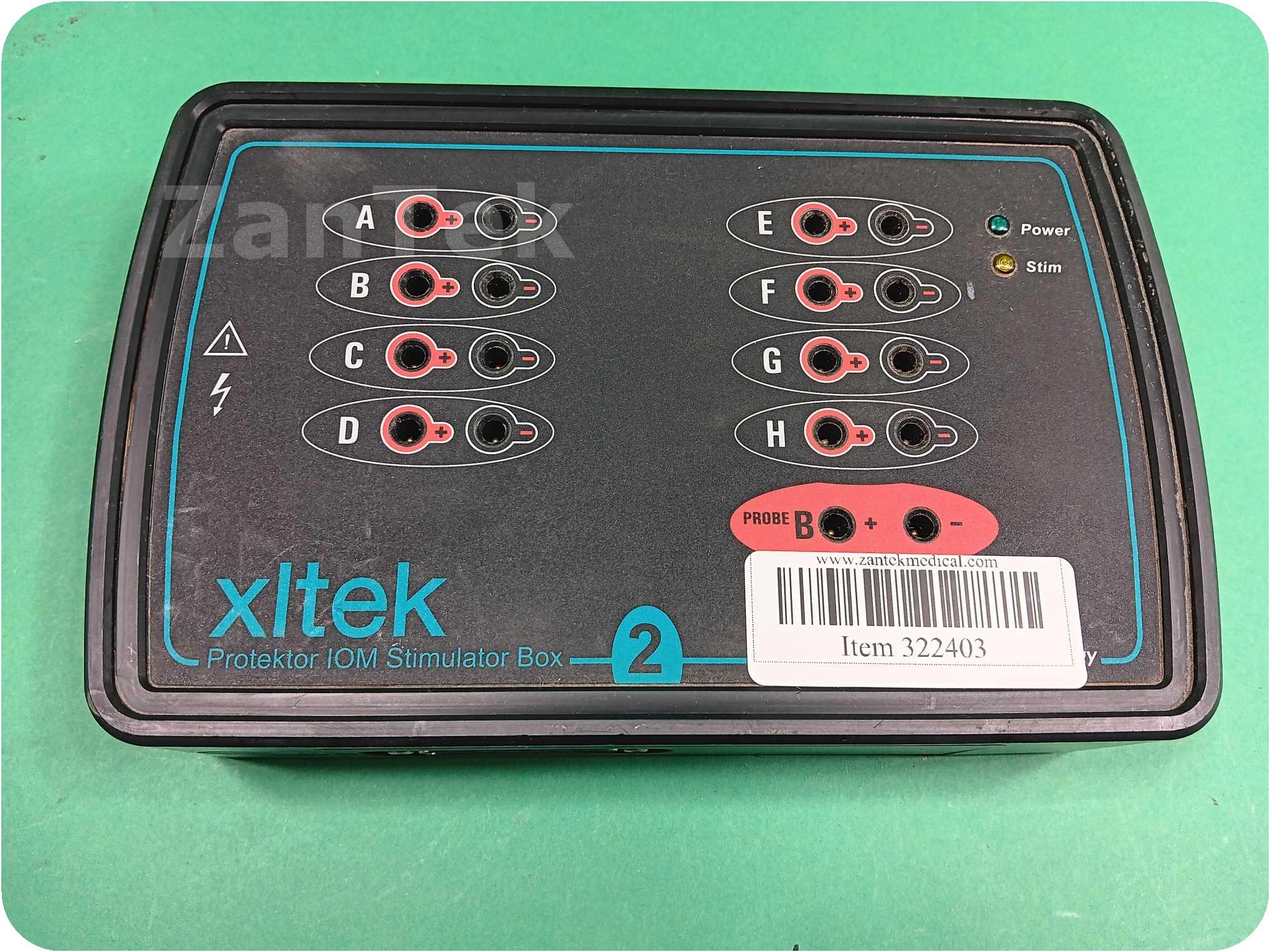 Zantek Medical - 322403-Natus Xltek 10248 Protektor IOM Simulator