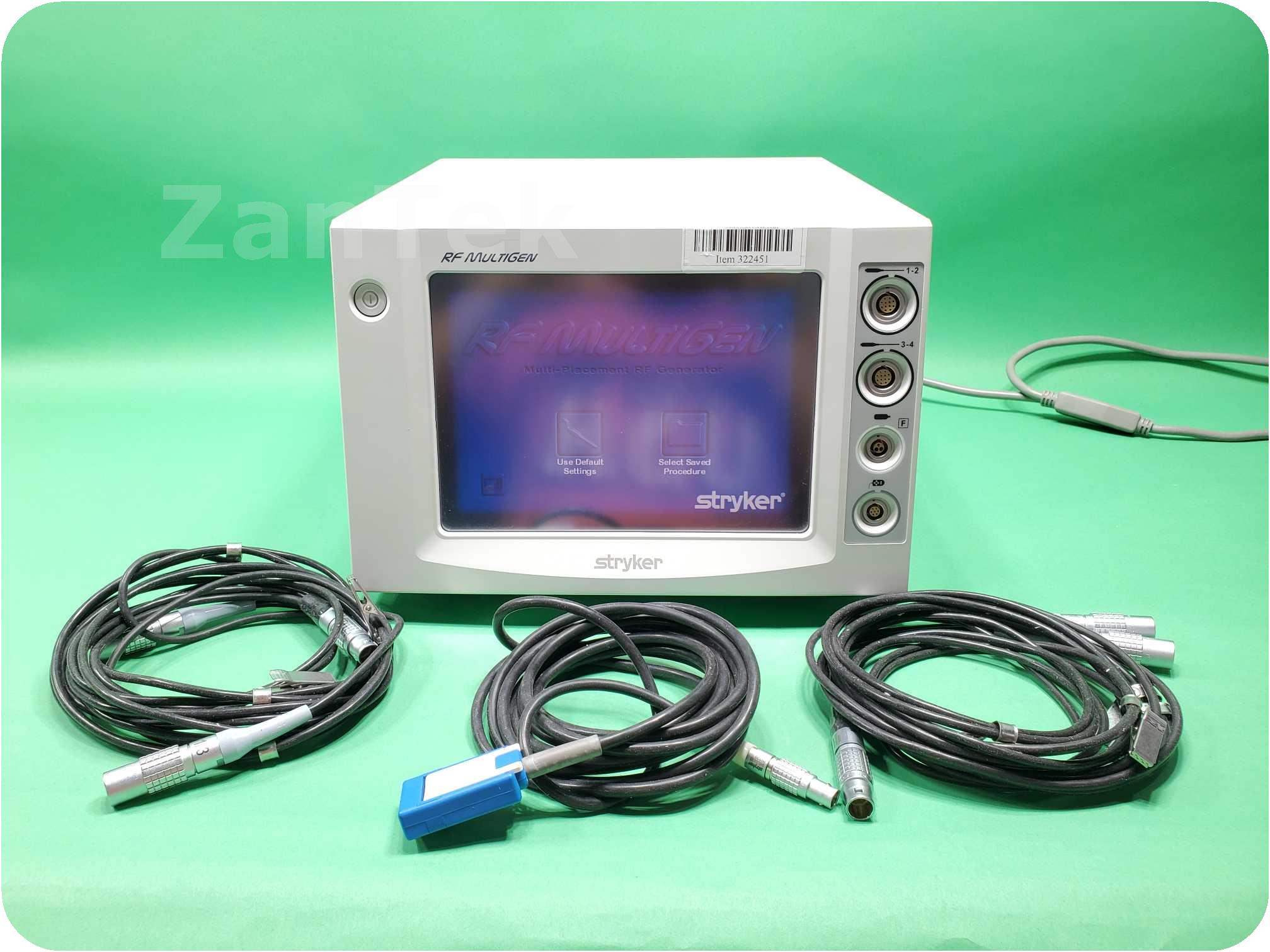Zantek Medical - 322451-Stryker Multigen RF 406-900 Pain Management ...