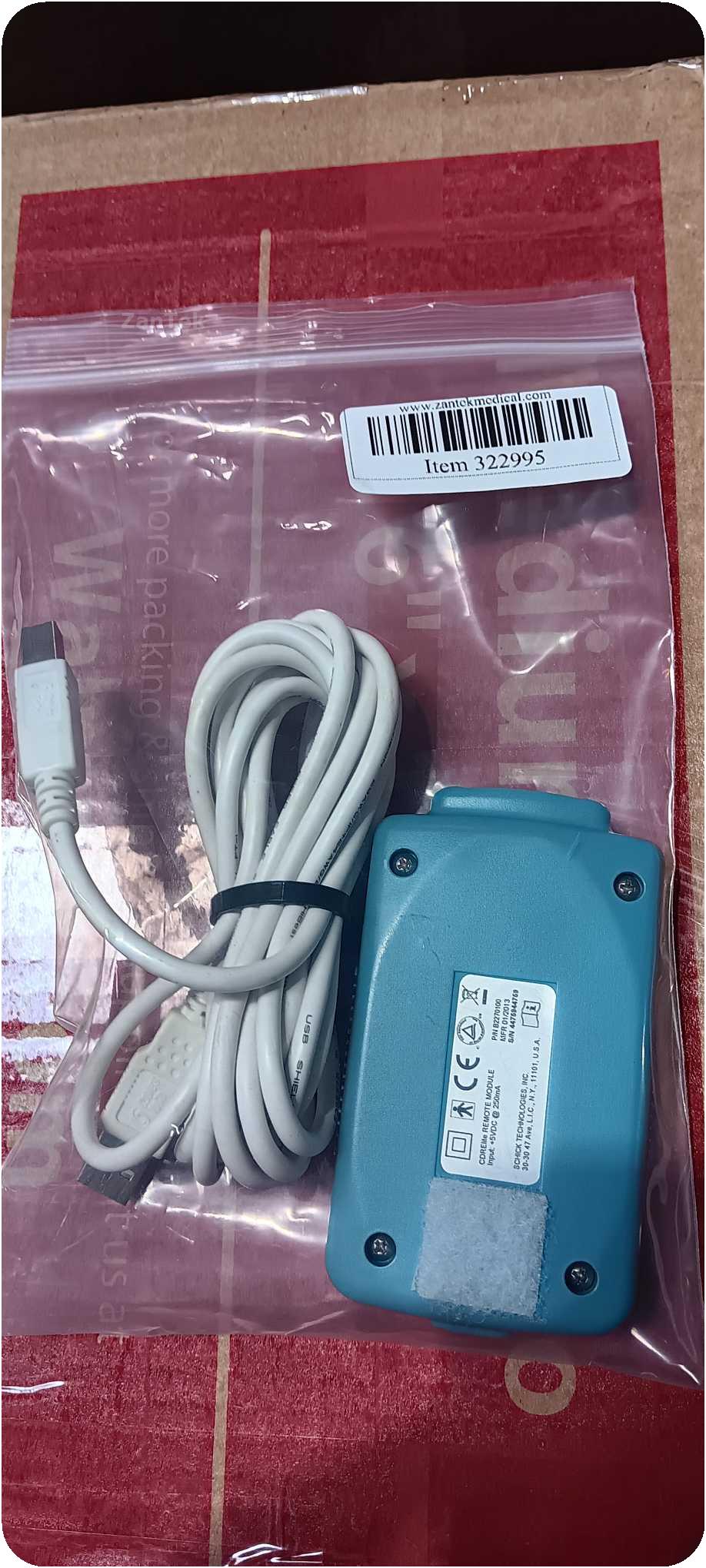 Zantek Medical - 322995-Sirona Schick 33 Remote USB HUB