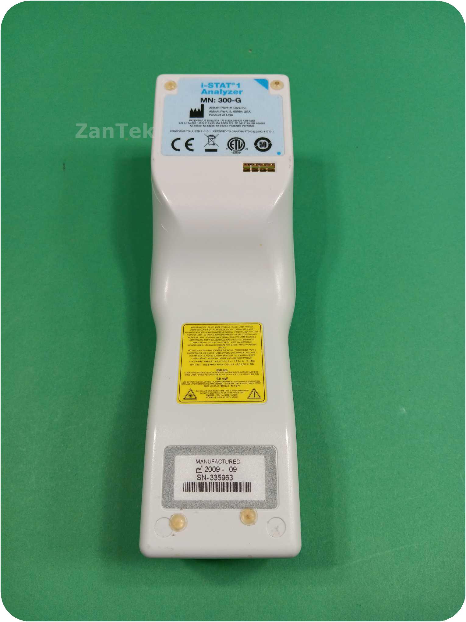 Zantek Medical - 323204-Abbott I-Stat 1 Portable Clinical Analyzer