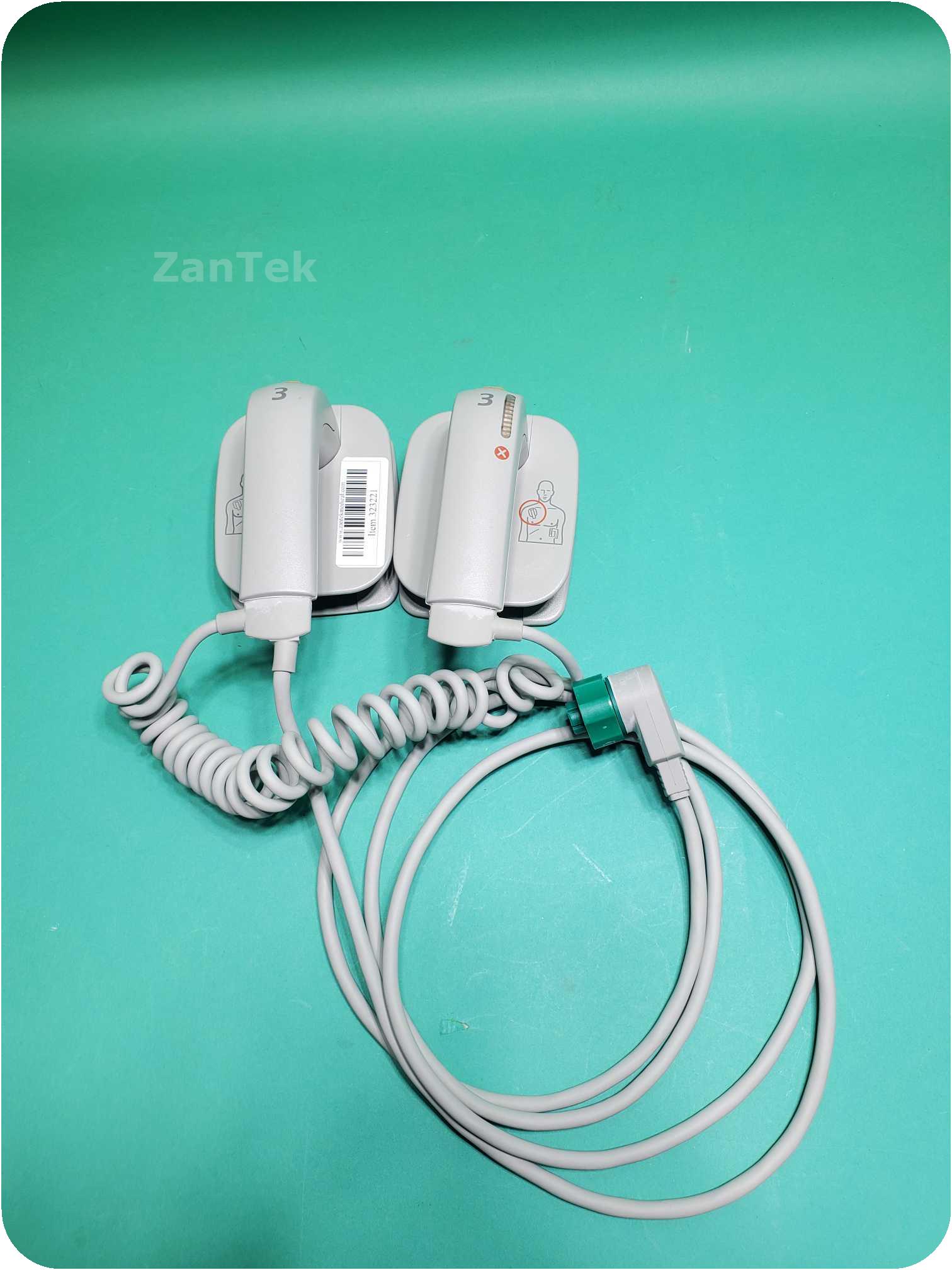 Zantek Medical - 323221-Philips M3543A External Paddles Water Resistant