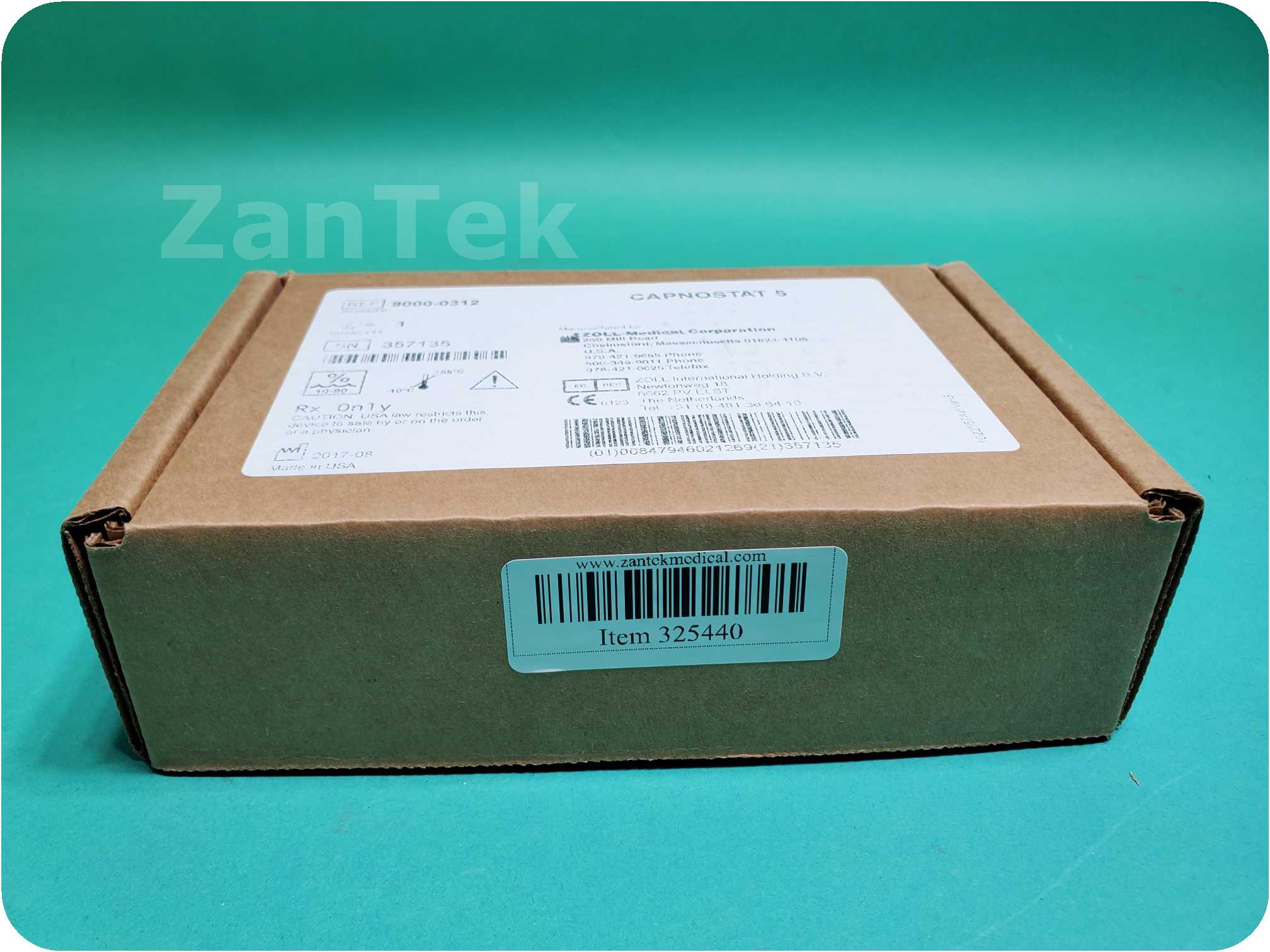 Zantek Medical - 325440-ZOLL Capnostat 5 Mainstream CO2 Sensor
