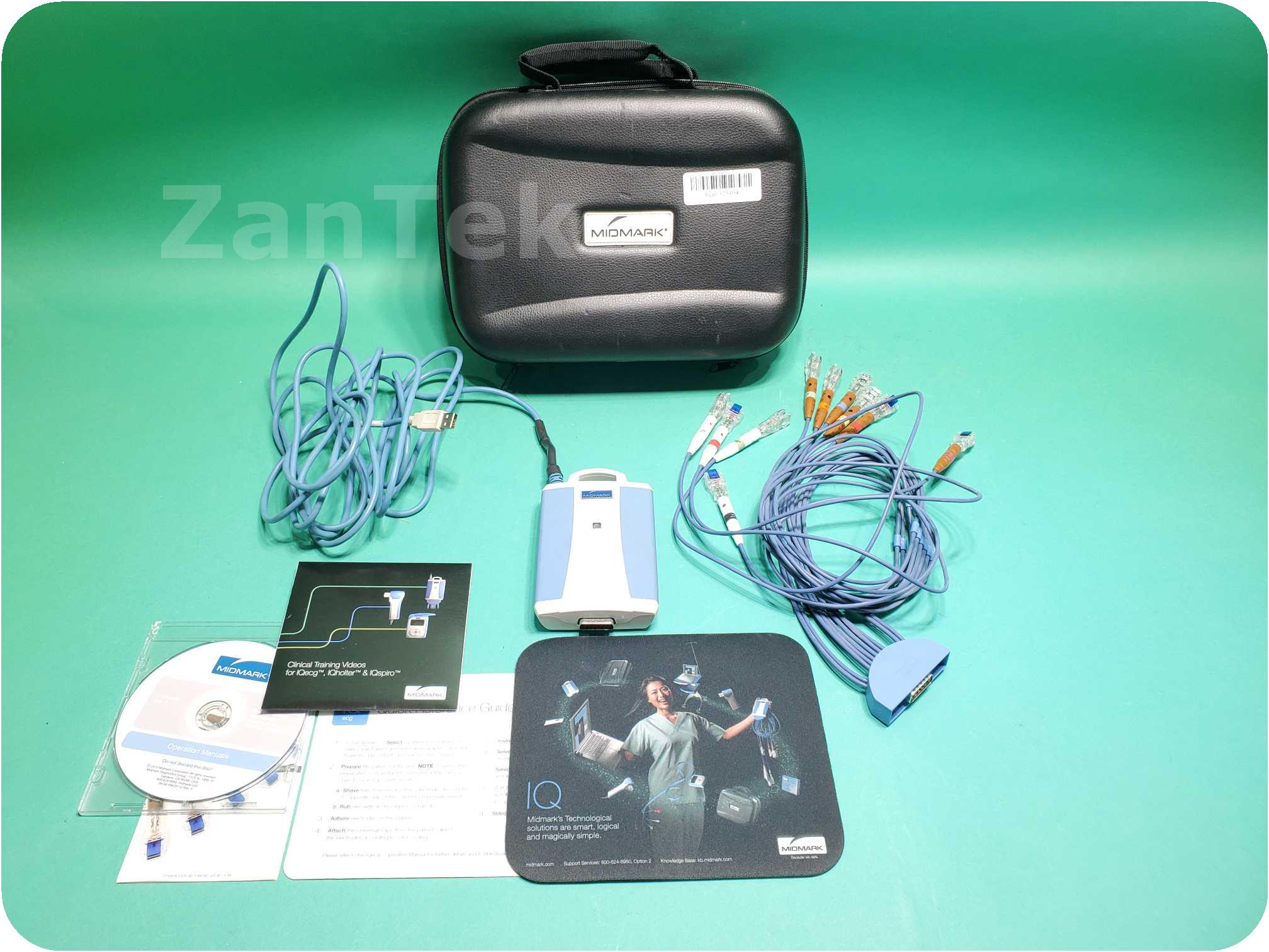 Zantek Medical - 325494-Midmark IQecg Digital ECG EKG Machine