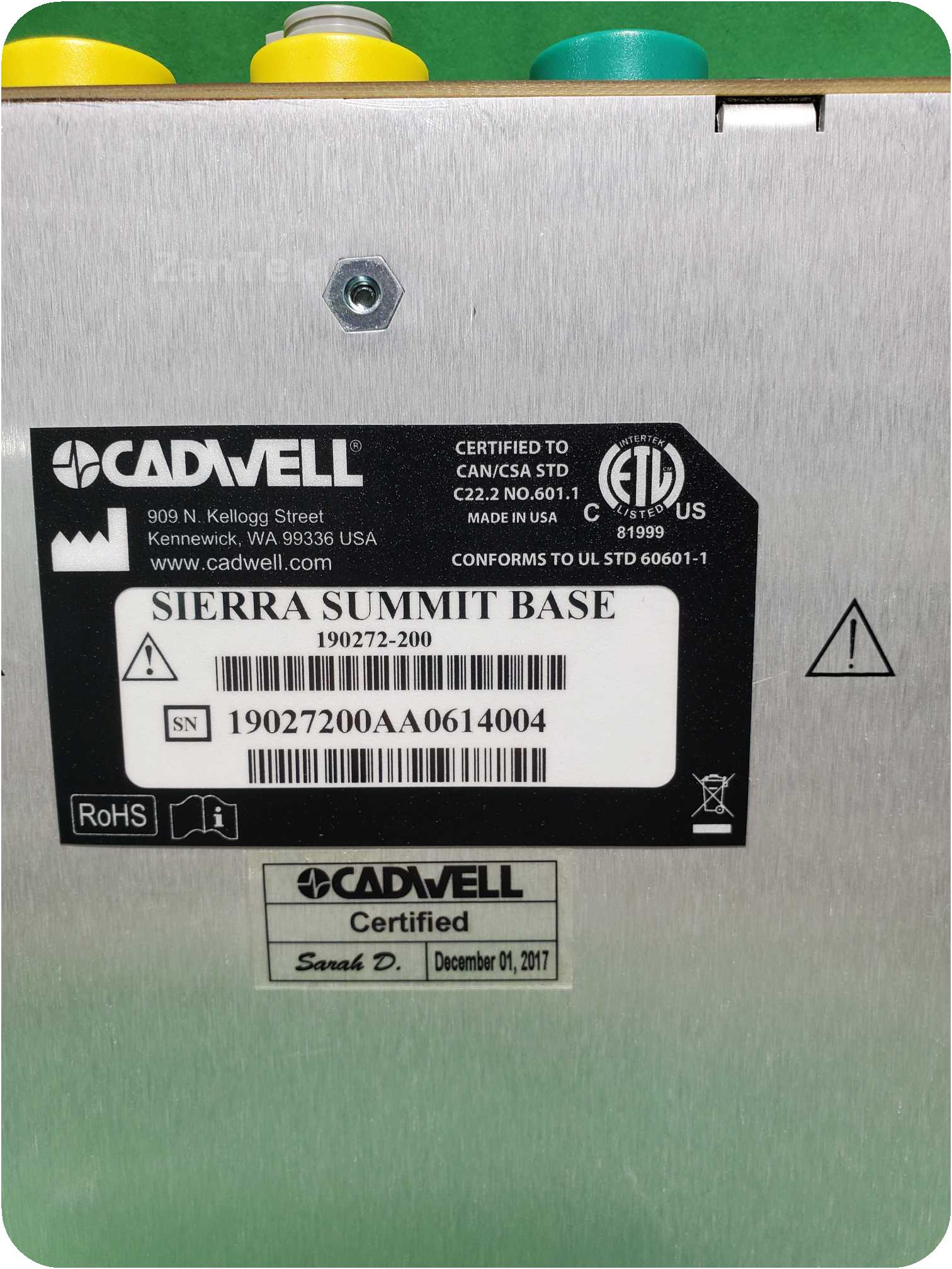 Zantek Medical - 325547-CADWELL SIERRA SUMMIT EMG/NCV/SSEP SYSTEM