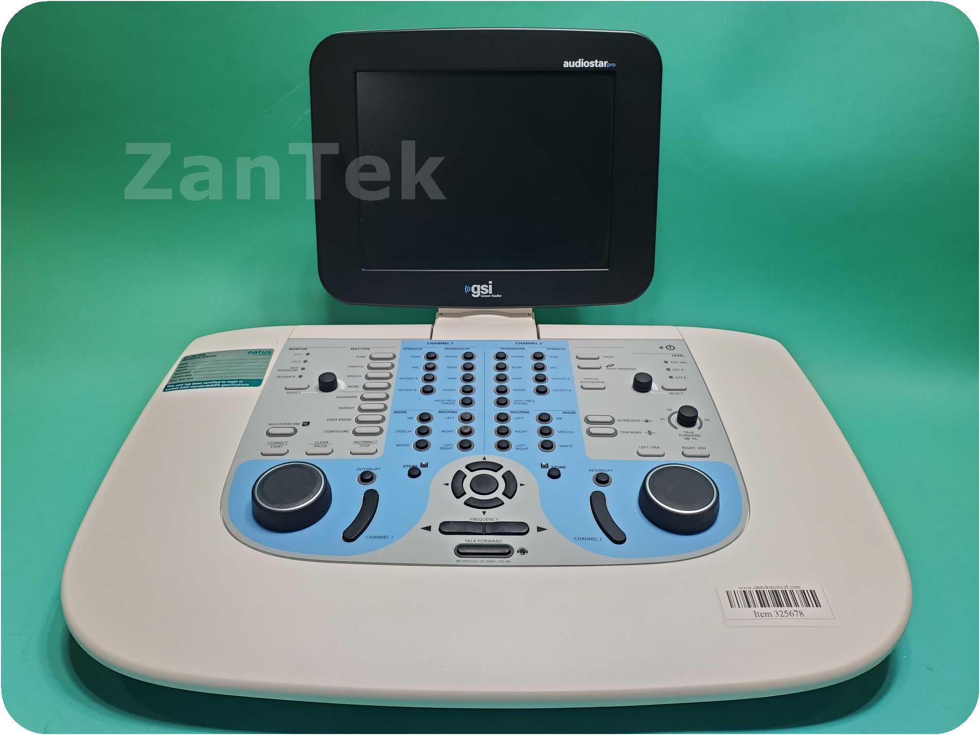 Zantek Medical - 325678- Grason Stadler GSI Audiostar Pro Clincal ...