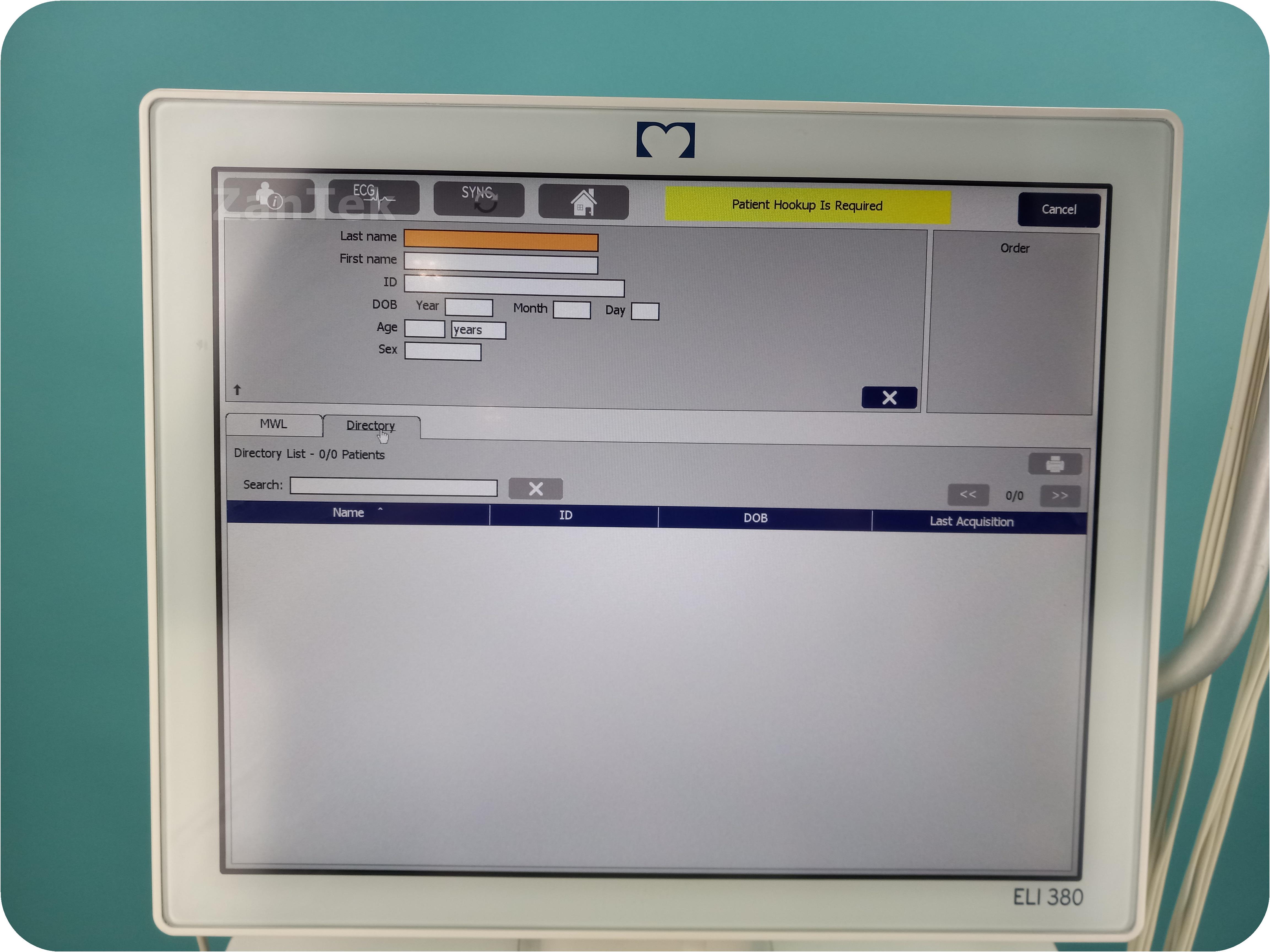 Zantek Medical - 325967-Mortara Eli 380 Interpretive ECG EKG Machine