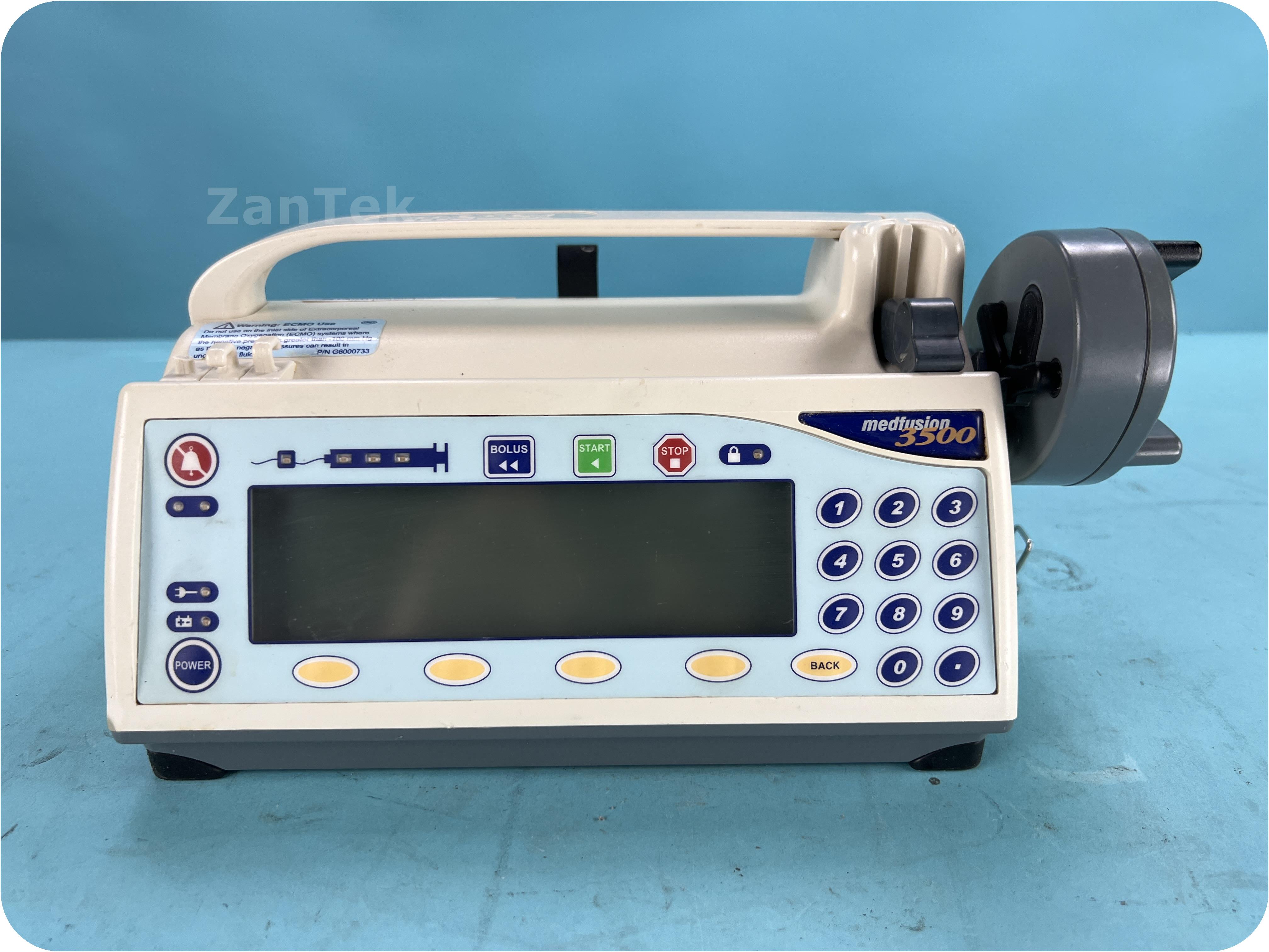 Zantek Medical - 326121-Smiths Medical Medfusion 3500 Syringe Infusion ...