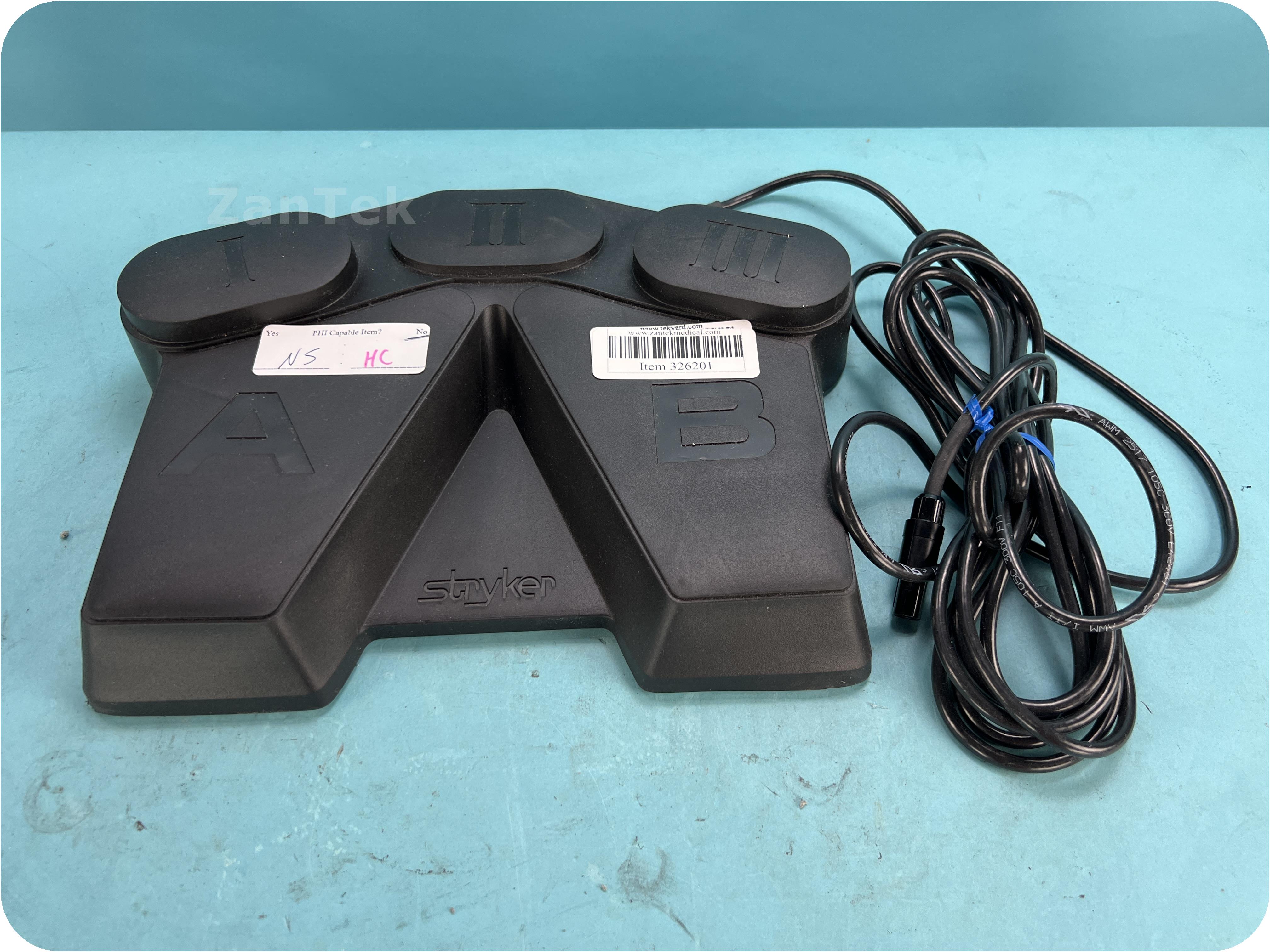 Zantek Medical - 326201-Stryker 5100-008-000 TPS Footswitch