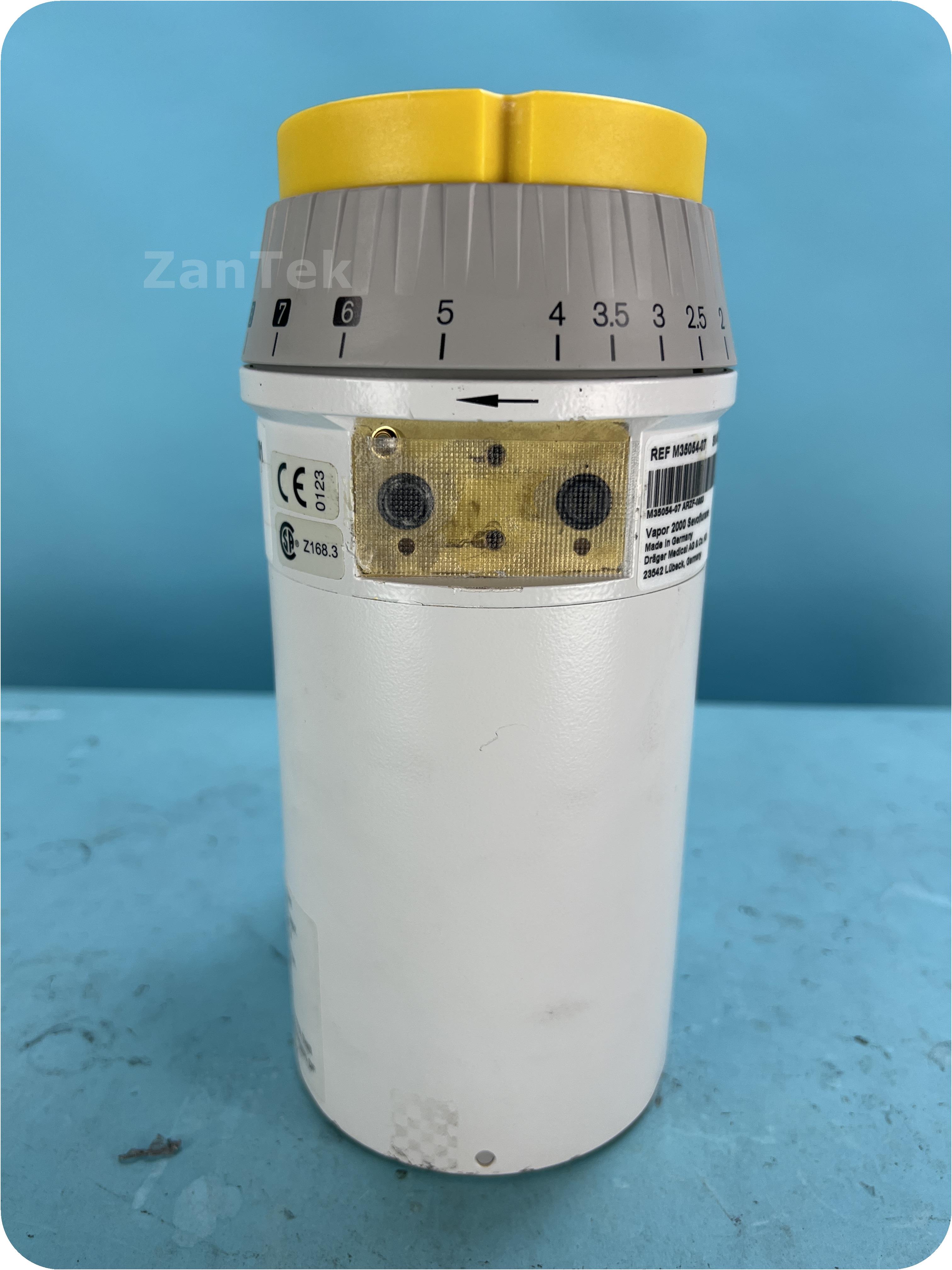 Zantek Medical - 326218-Drager Vapor 2000 Sevoflurane Anesthesia Vaporizer