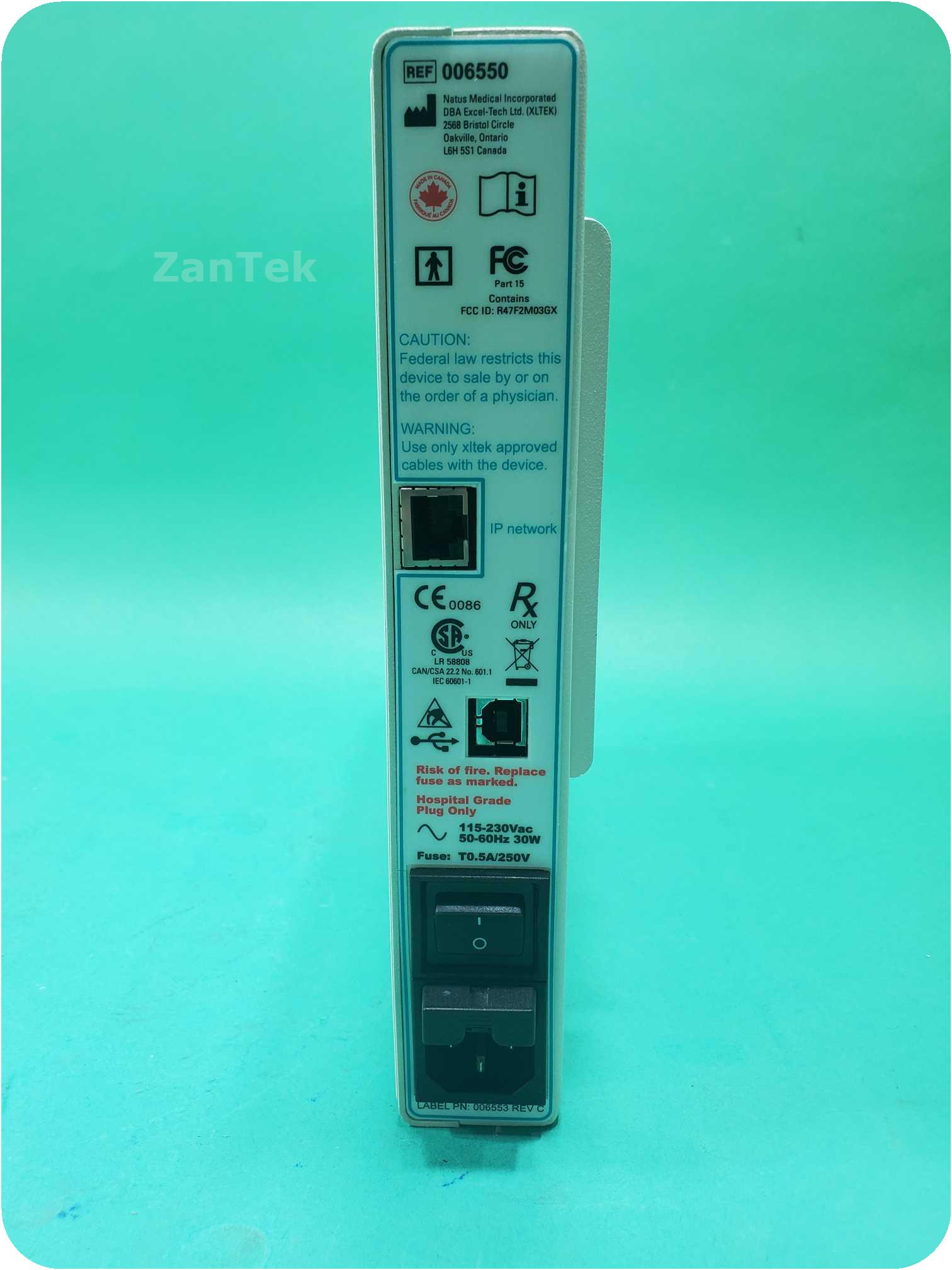 Zantek Medical - 327058-Natus Xltek EMU40EX 6550 Base Unit
