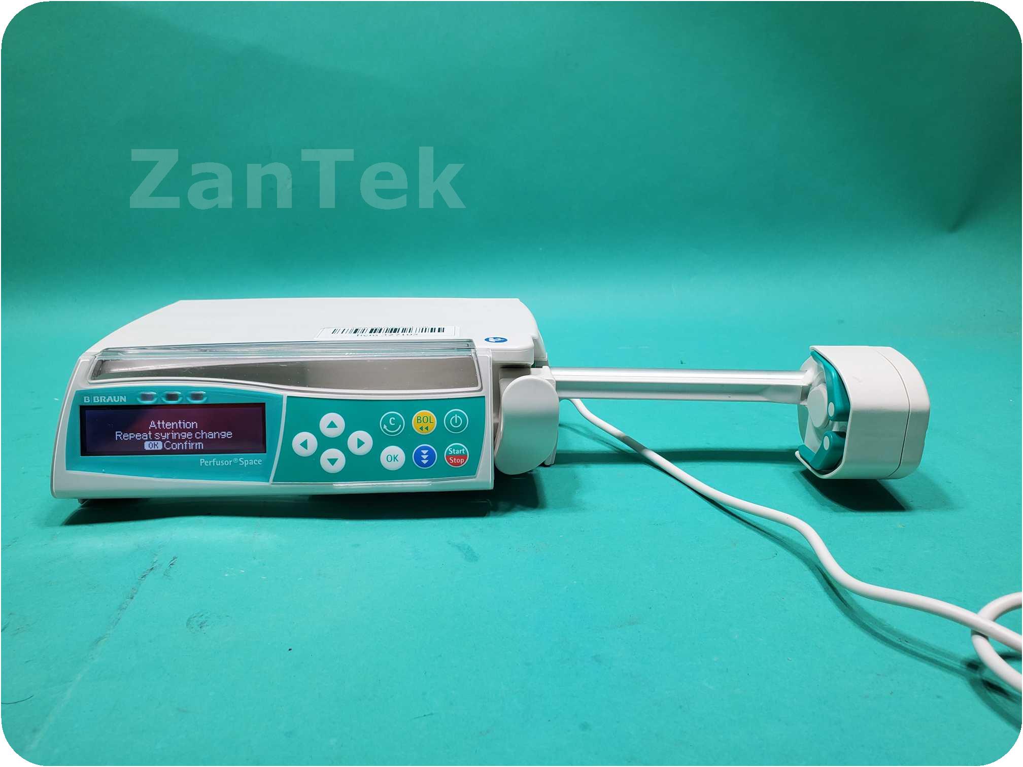 Zantek Medical - 327105-B. Braun Perfusor Space INFUSION PUMP