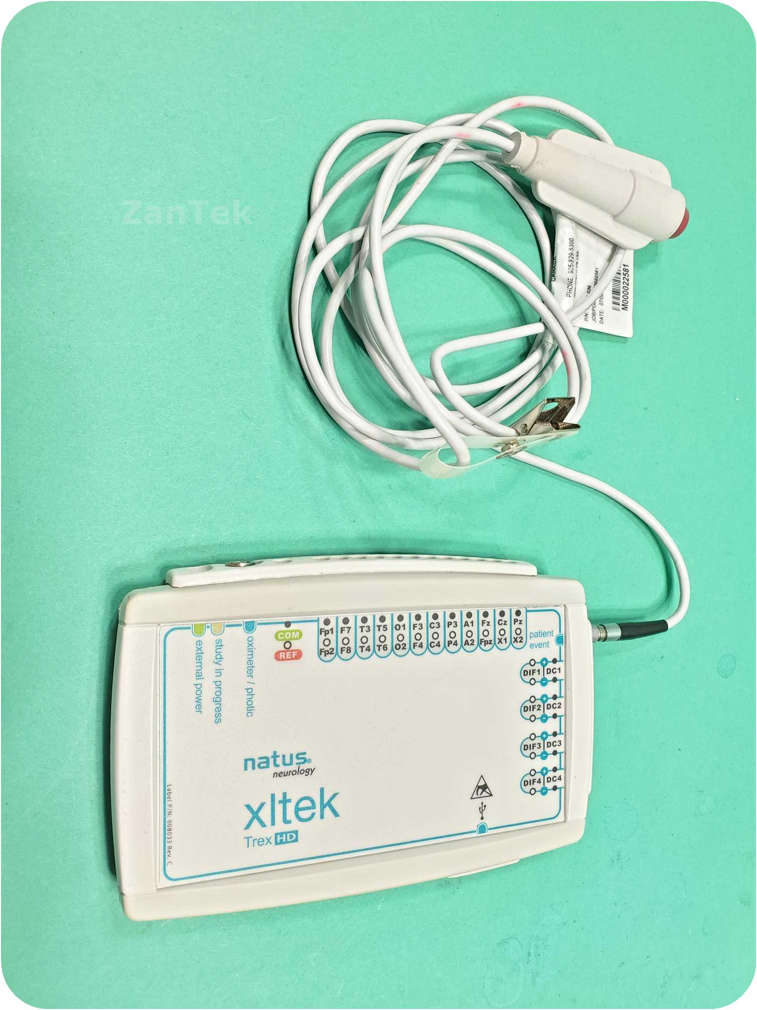 Zantek Medical - 327205-Natus Xltek 008043 TrexHD Head Box