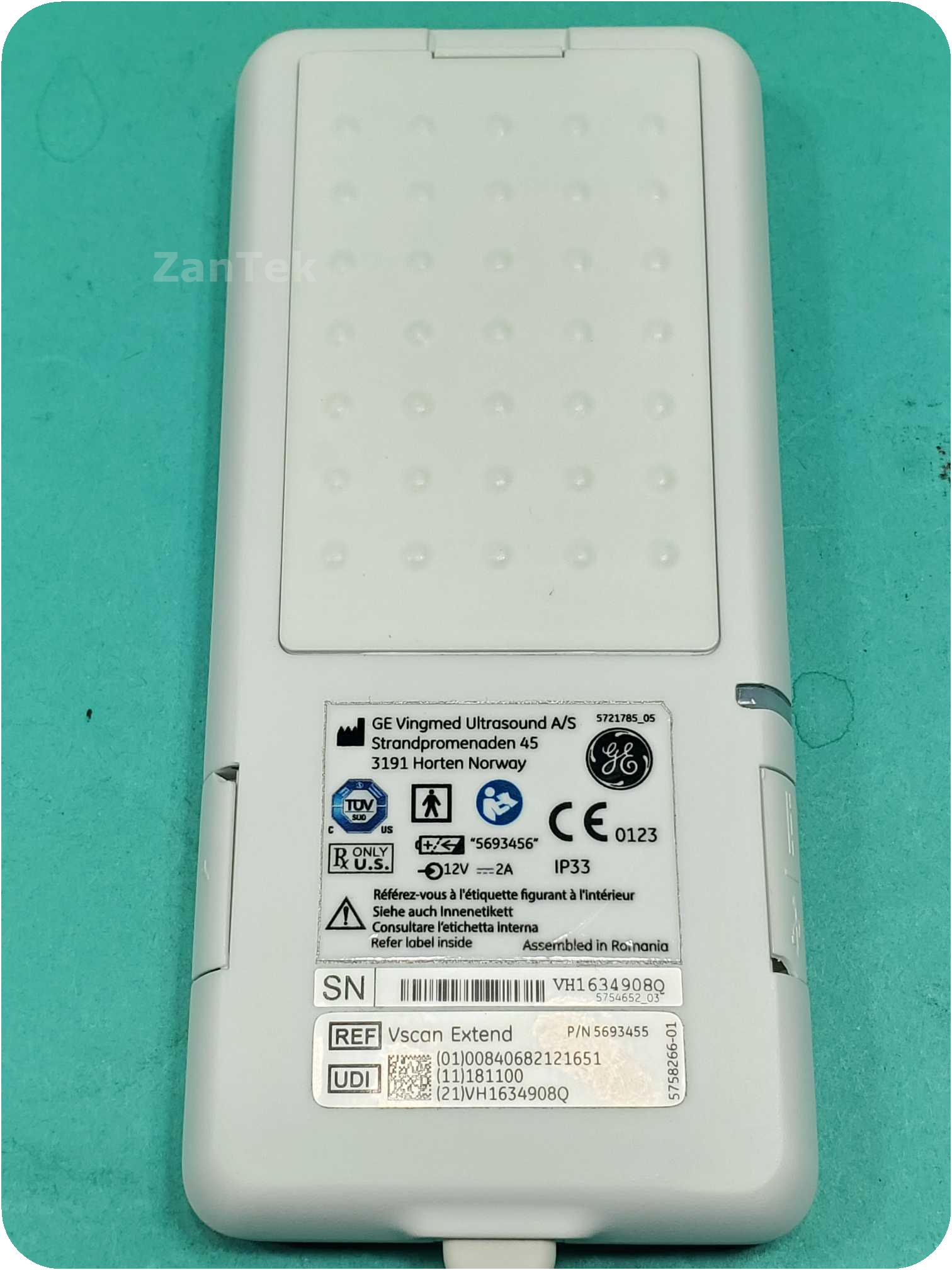 Zantek Medical - 329381-GE Vscan Extend Handheld Double Ultrasound ...