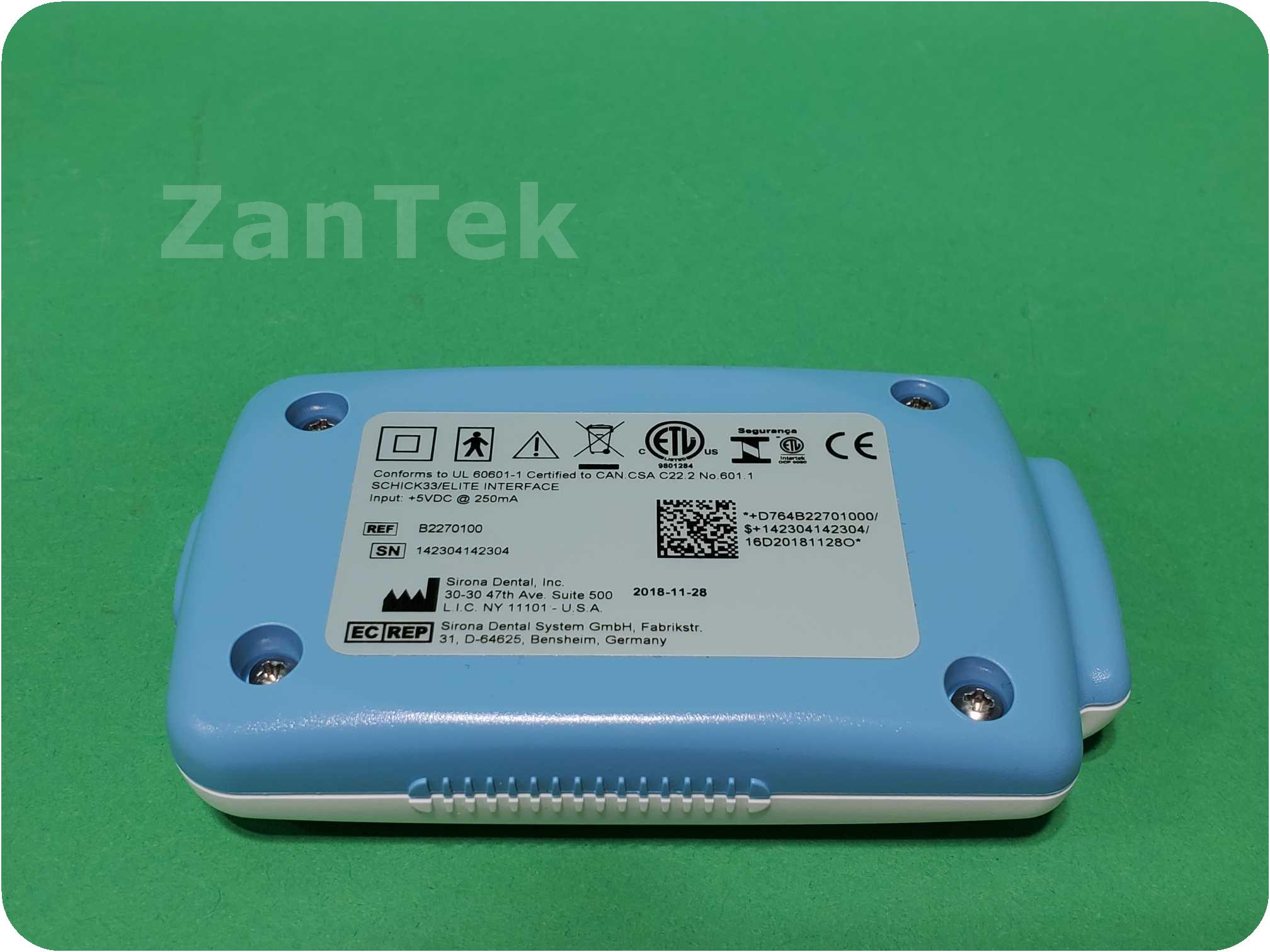 Zantek Medical - 329565-Schick 33 Elite USB Interface