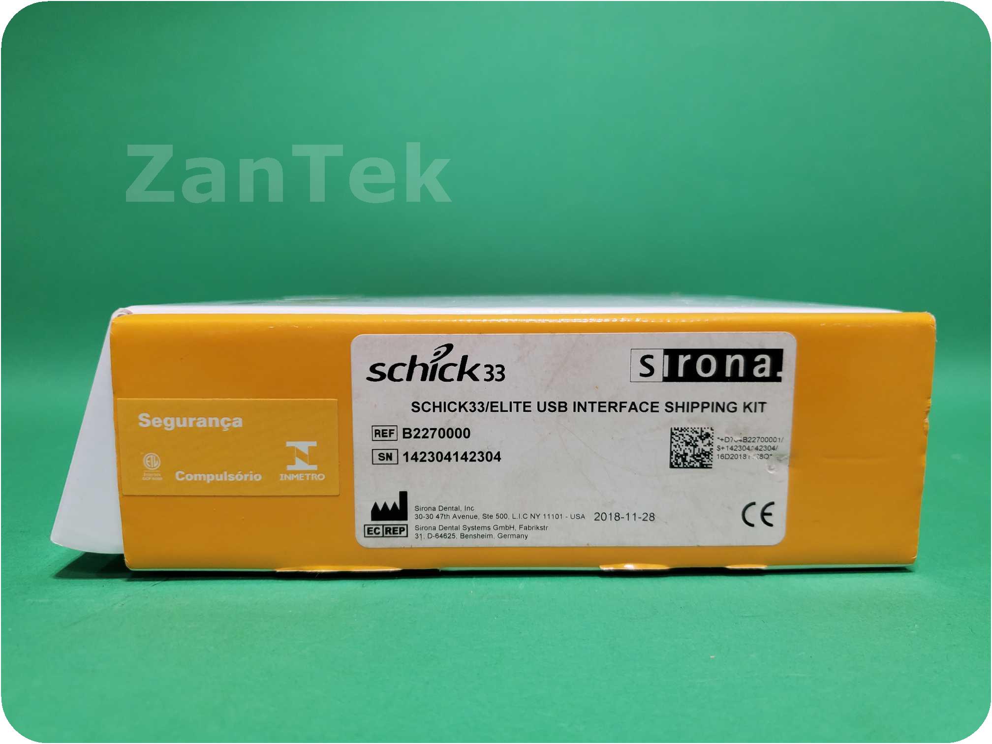 Zantek Medical - 329565-Schick 33 Elite USB Interface