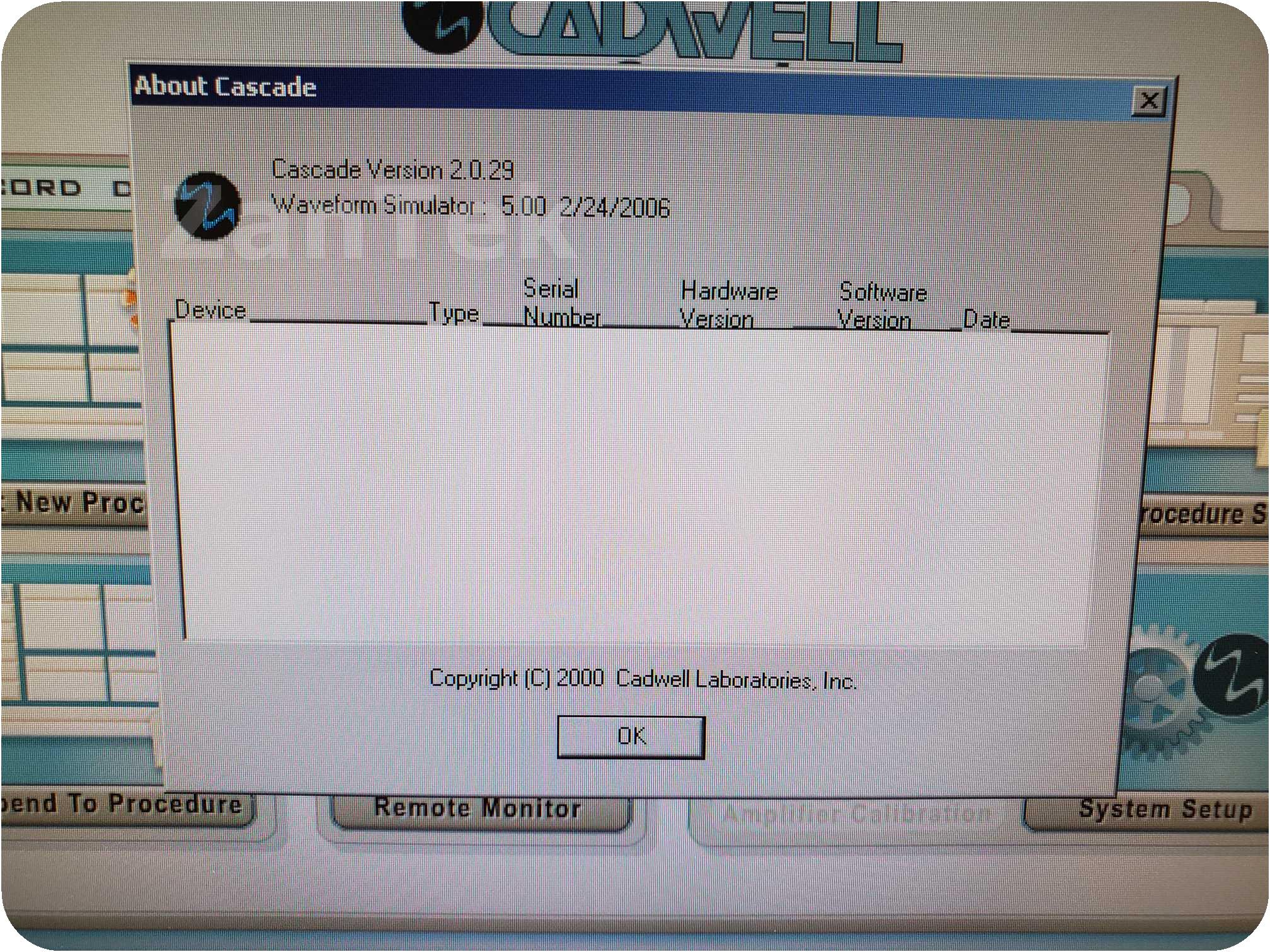 Zantek Medical - 330426-CADWELL Cascade IONM System