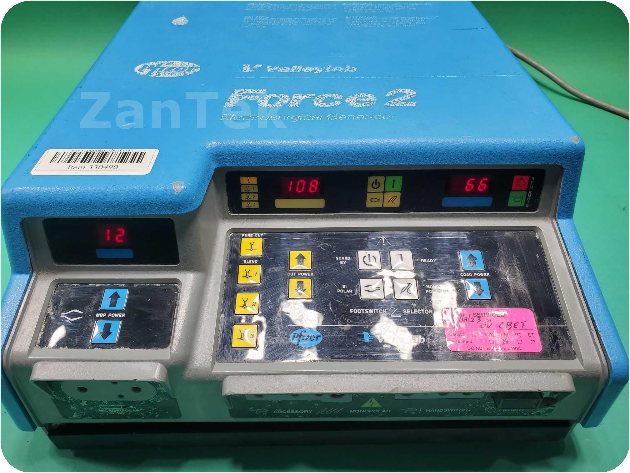 Zantek Medical - 330490-Valleylab Force 2 Electrosurgical Unit
