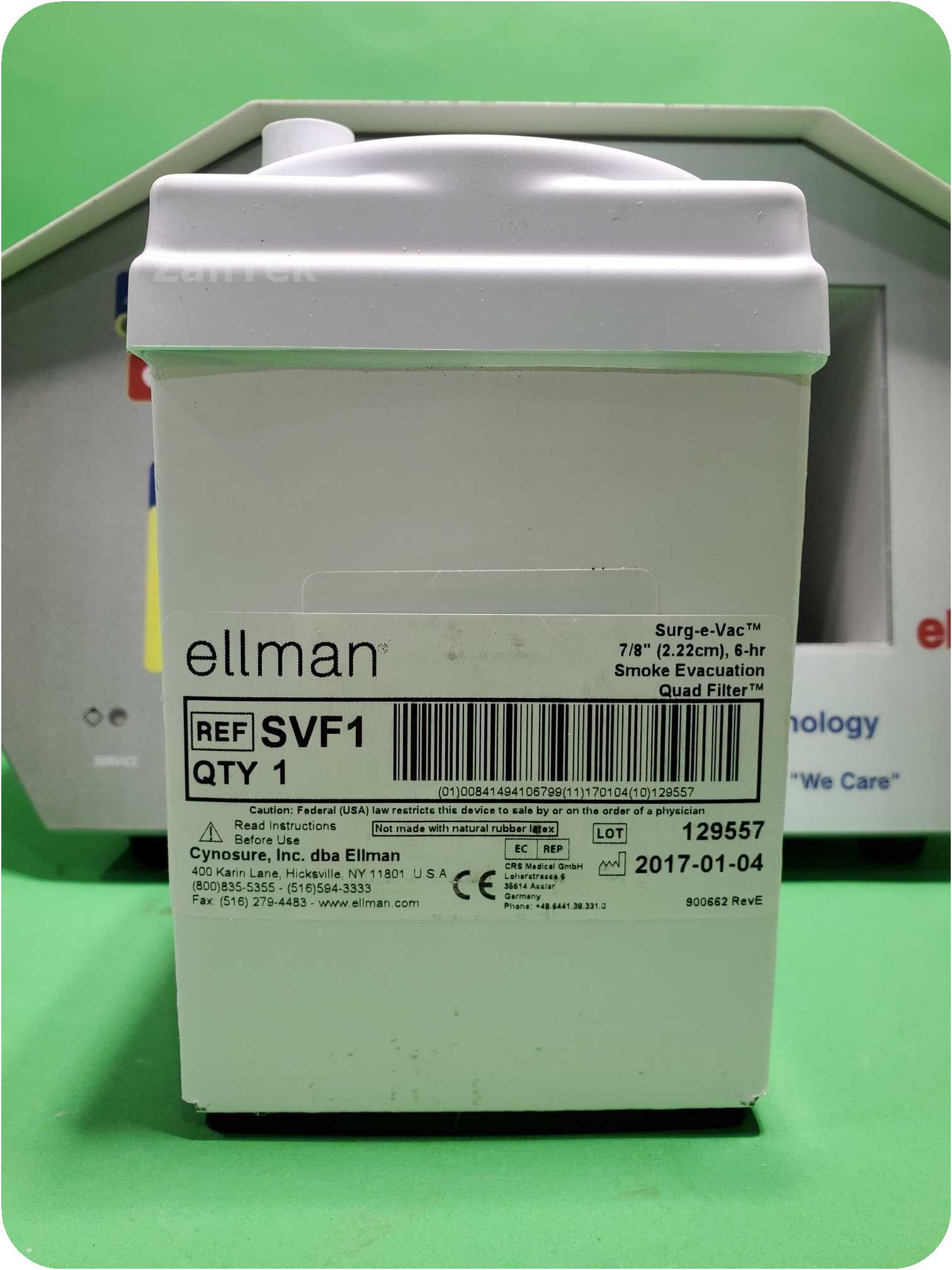 Zantek Medical - 330548-Ellman Surg-e-Vac Surgical Smoke Evacuation System