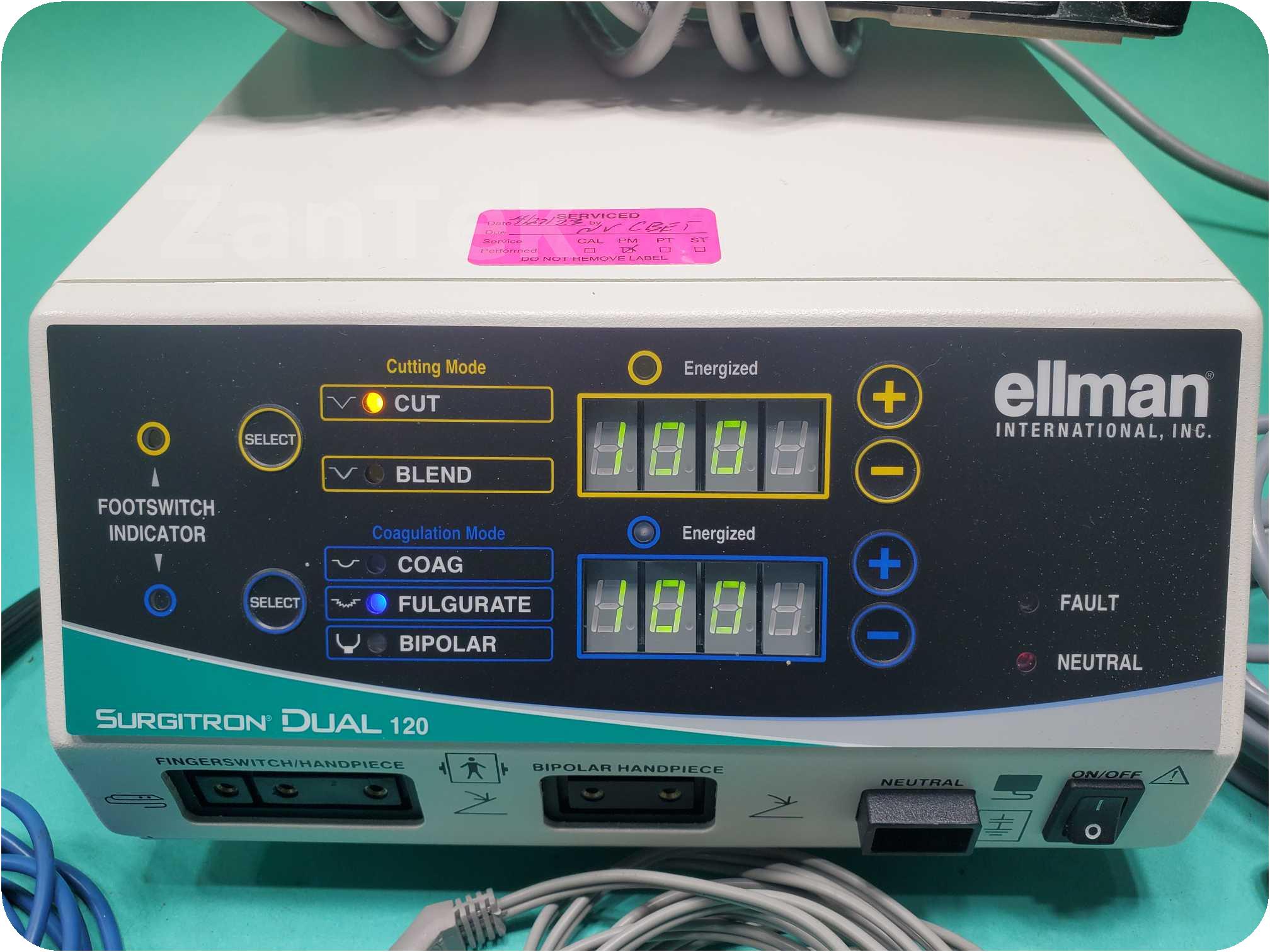 Zantek Medical - 330549-Ellman Surgitron 4.0 Dual RF 120 IEC Generator