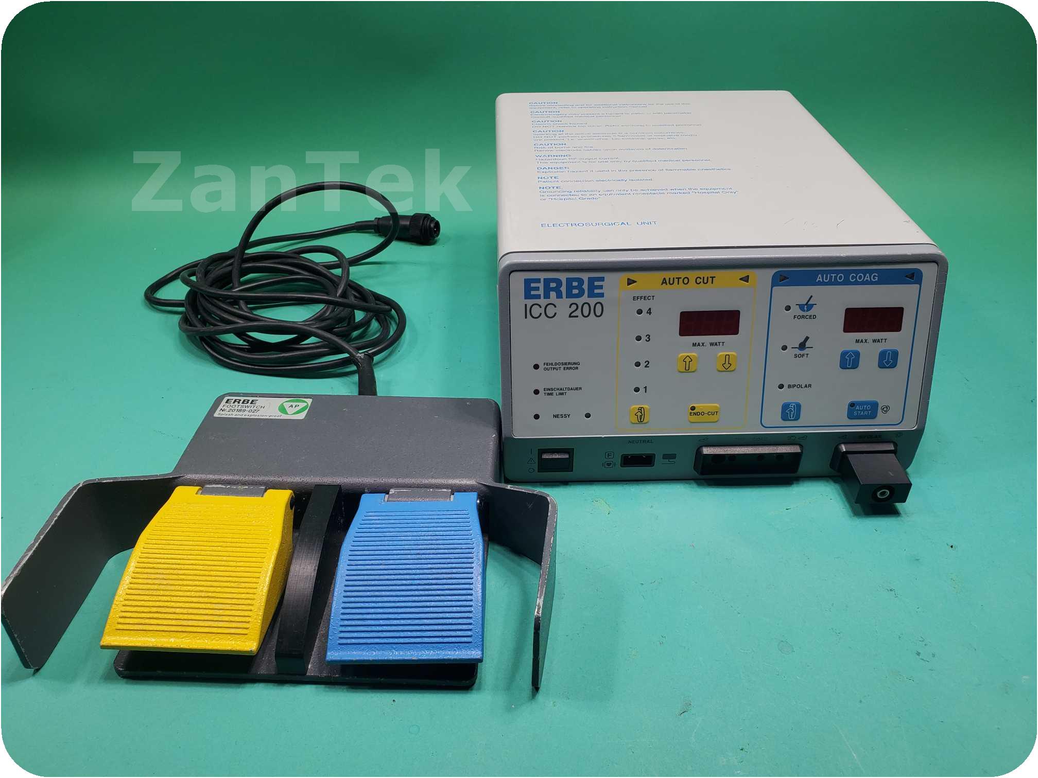 Zantek Medical - 330642-ERBE ICC 200 Electrosurgical Unit
