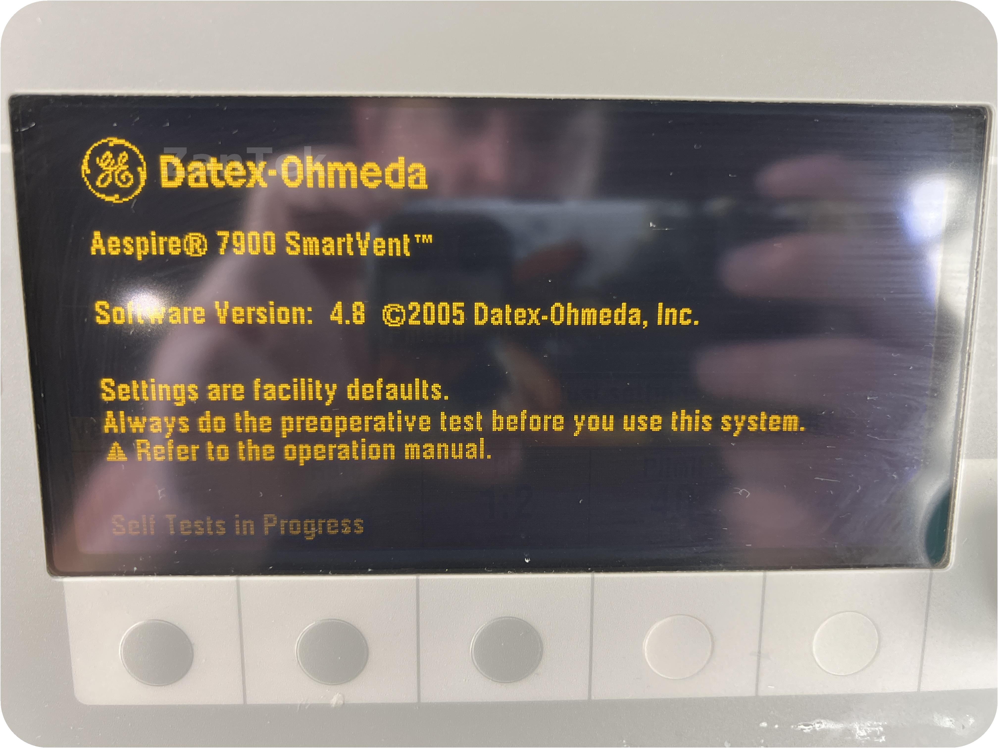 Zantek Medical - 330661-Datex Ohmeda Aespire 7900 S/5 Anesthesia Machine