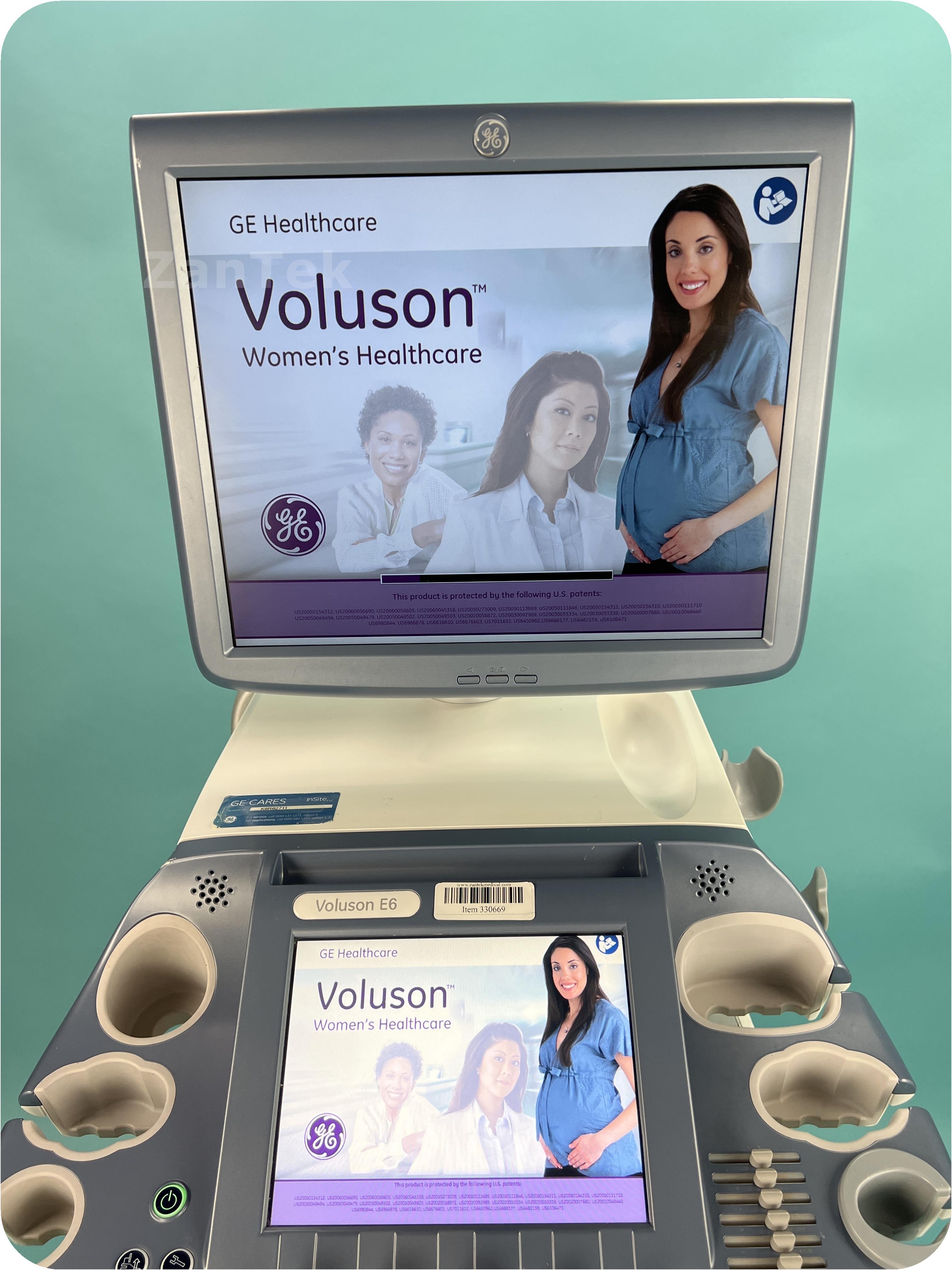 Zantek Medical - 330669-GE Voluson E6 Ultrasound System