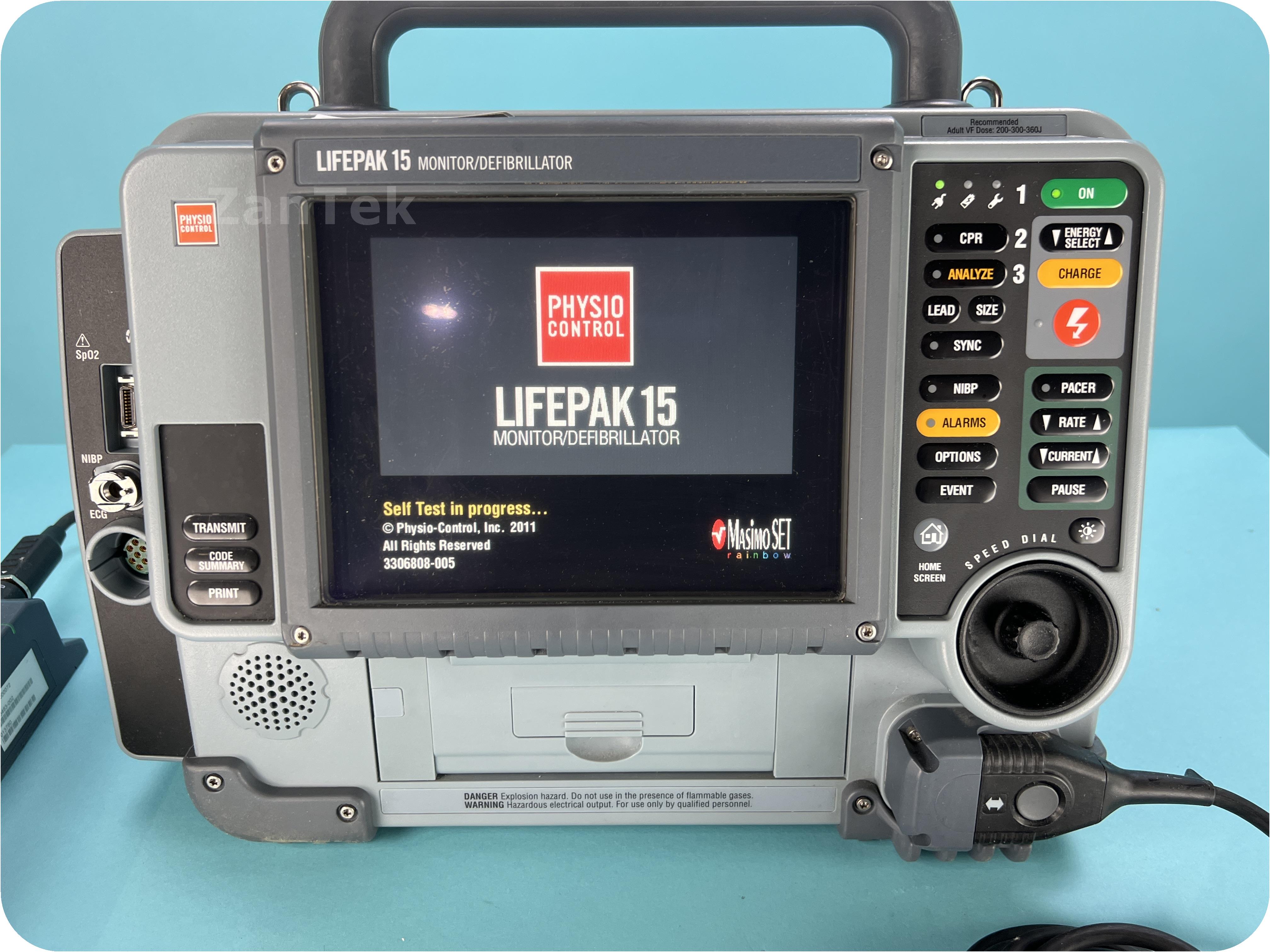 Zantek Medical - 330682-Medtronic Physio-Control LifePak 15 Biphasic ...