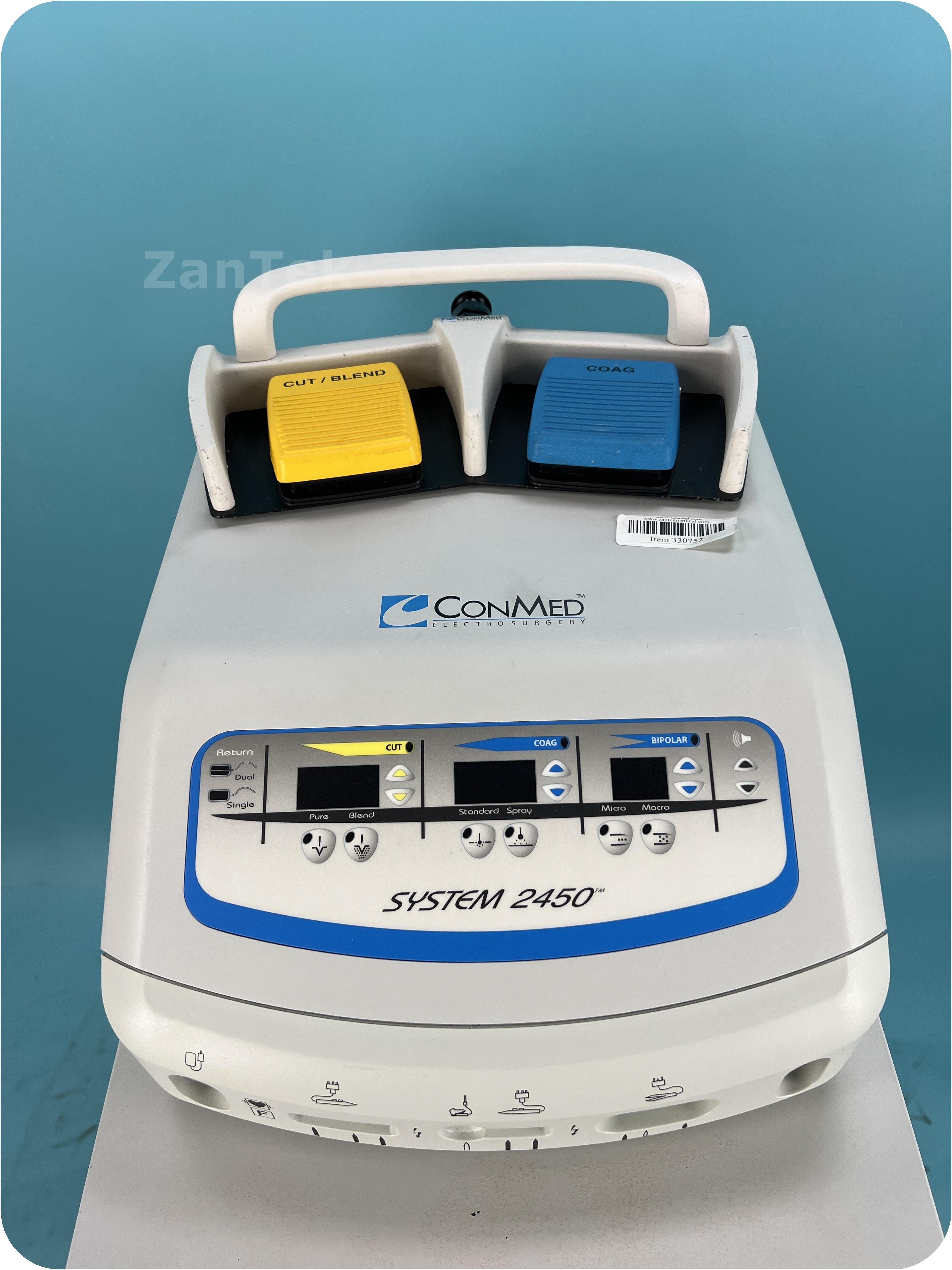 Zantek Medical - 330752-Conmed 60-2450-120 System 2450 Electrosurgical Unit