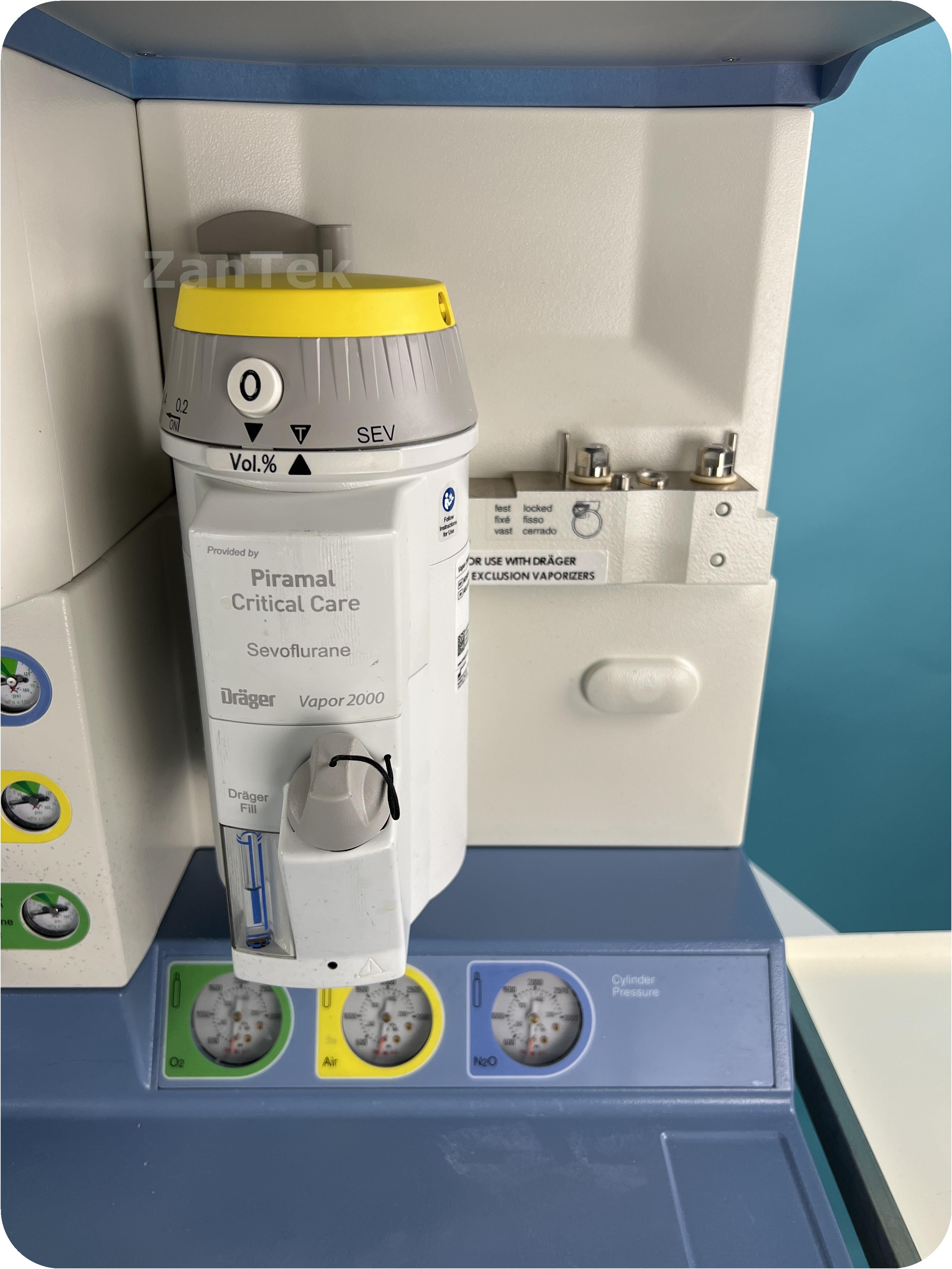 Zantek Medical - 330843-Drager Fabius GS Premium Anesthesia Machine