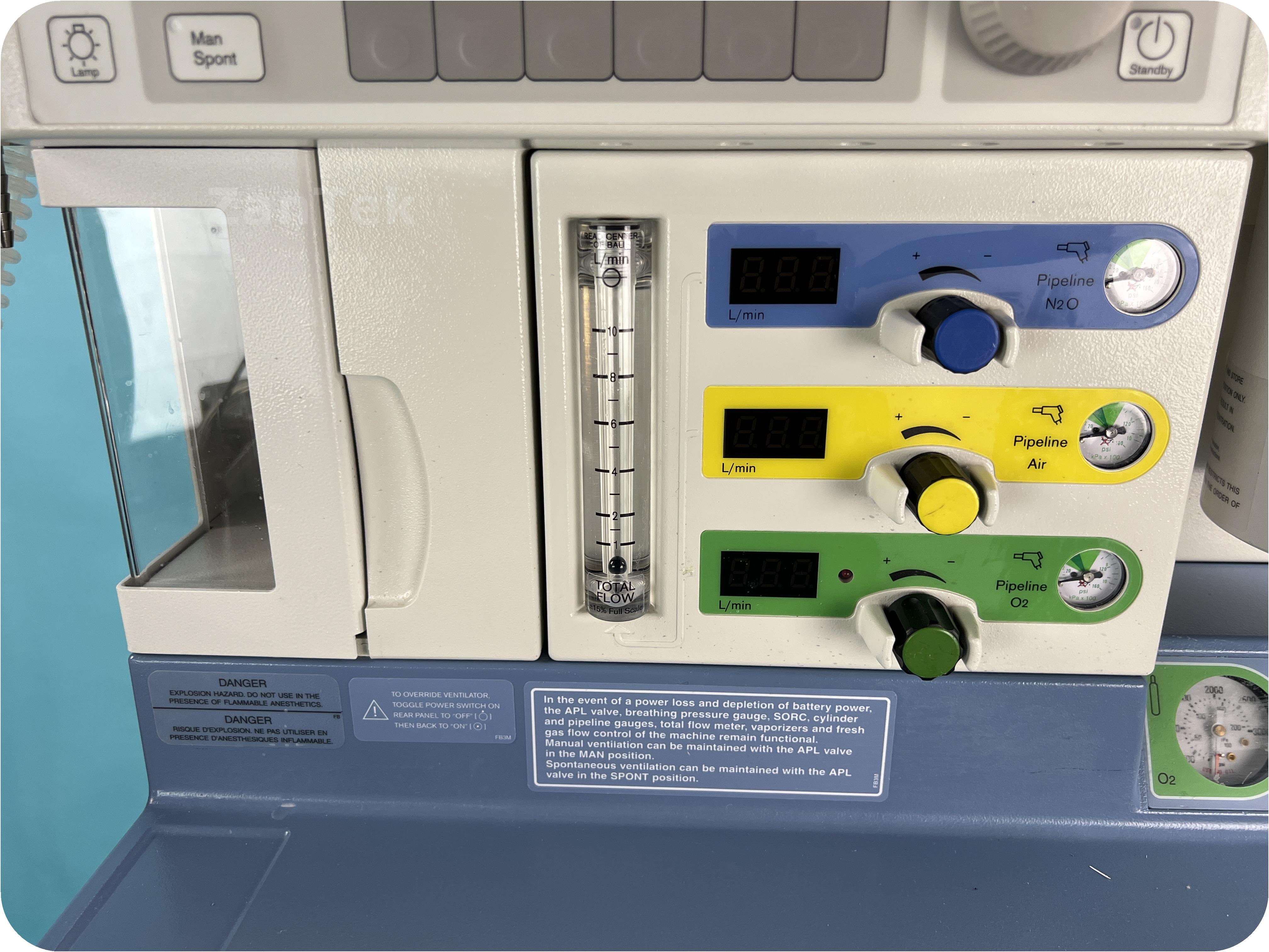 Zantek Medical - 330843-Drager Fabius GS Premium Anesthesia Machine