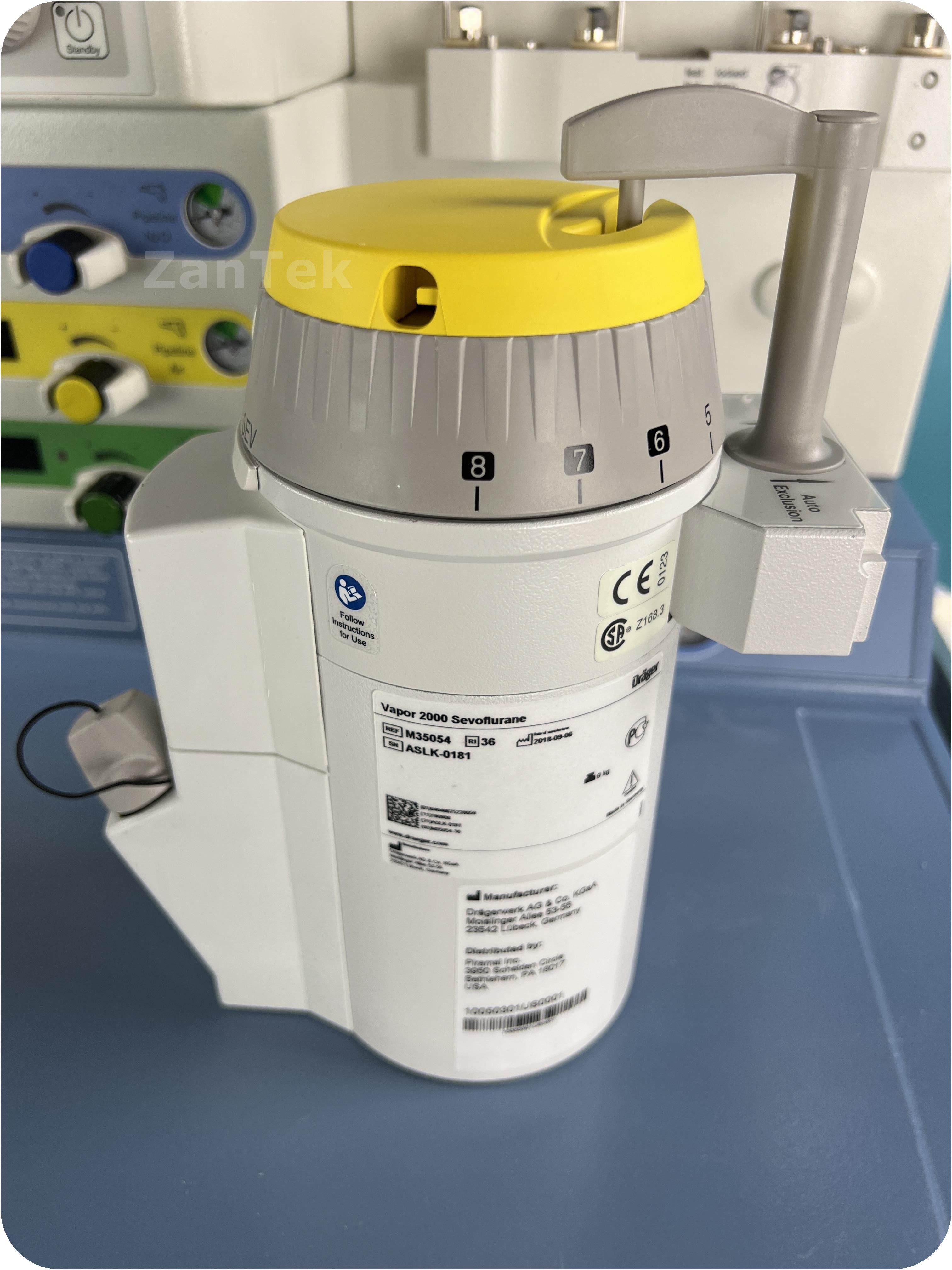 Zantek Medical - 330843-Drager Fabius GS Premium Anesthesia Machine