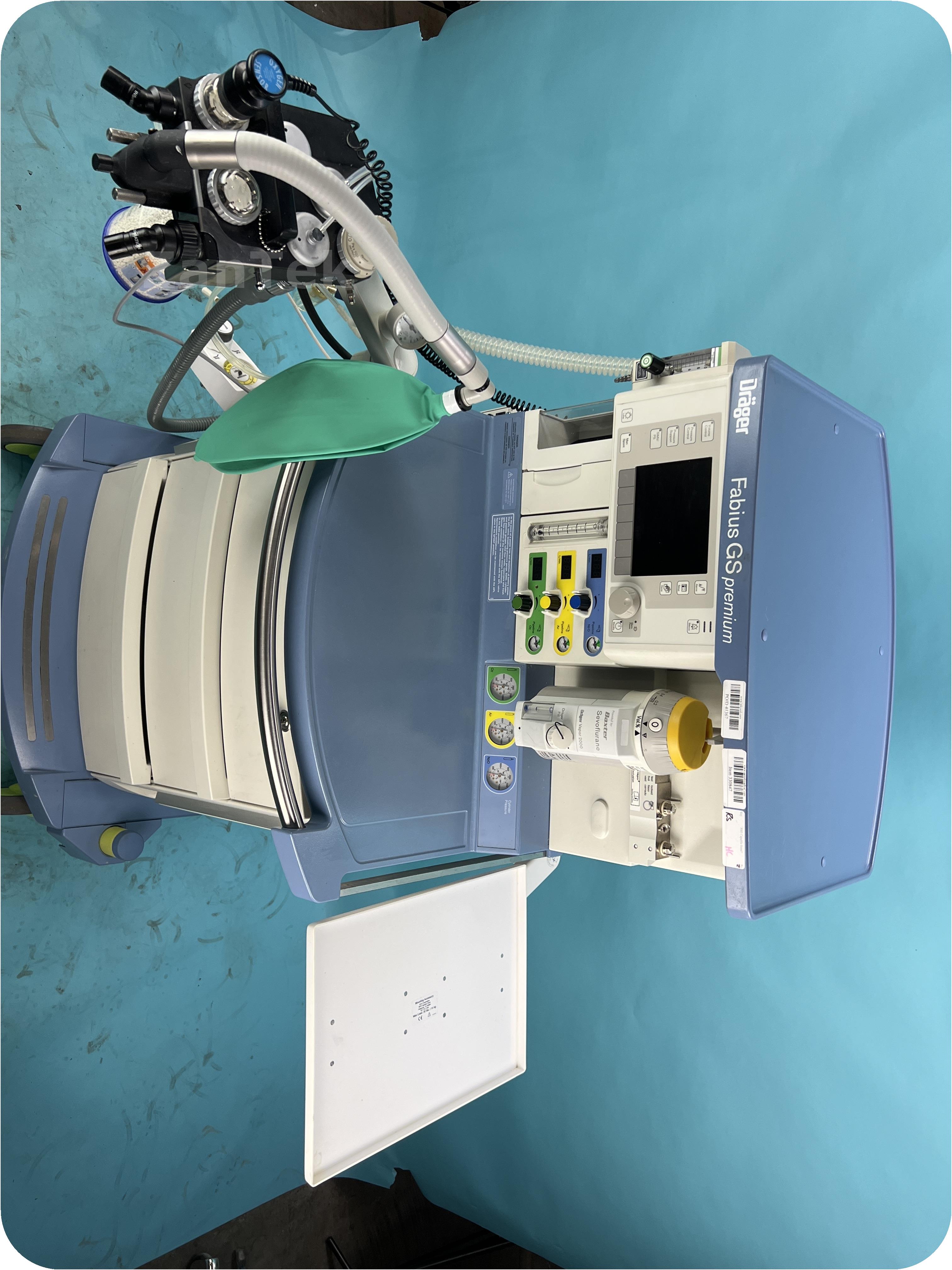 Zantek Medical - 330847-Drager Fabius GS Premium Anesthesia Machine