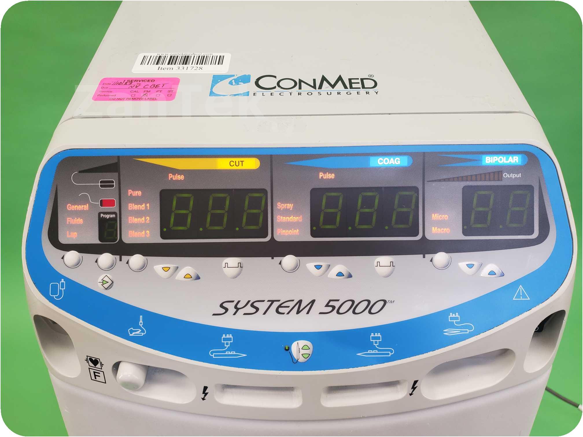Zantek Medical - 331728-Conmed System 5000 Electrosurgical Unit