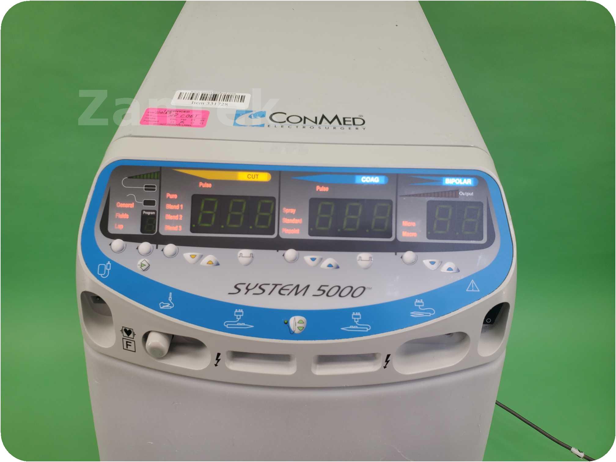 Zantek Medical - 331728-Conmed System 5000 Electrosurgical Unit