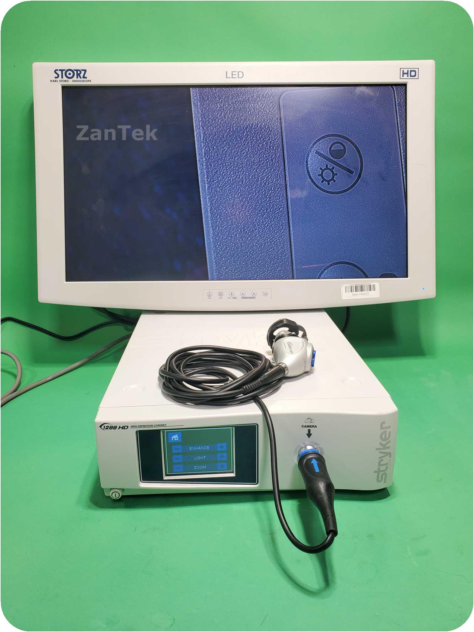 Zantek Medical - 332877-Stryker 1288 HD 3-Chip Urology Camera Head