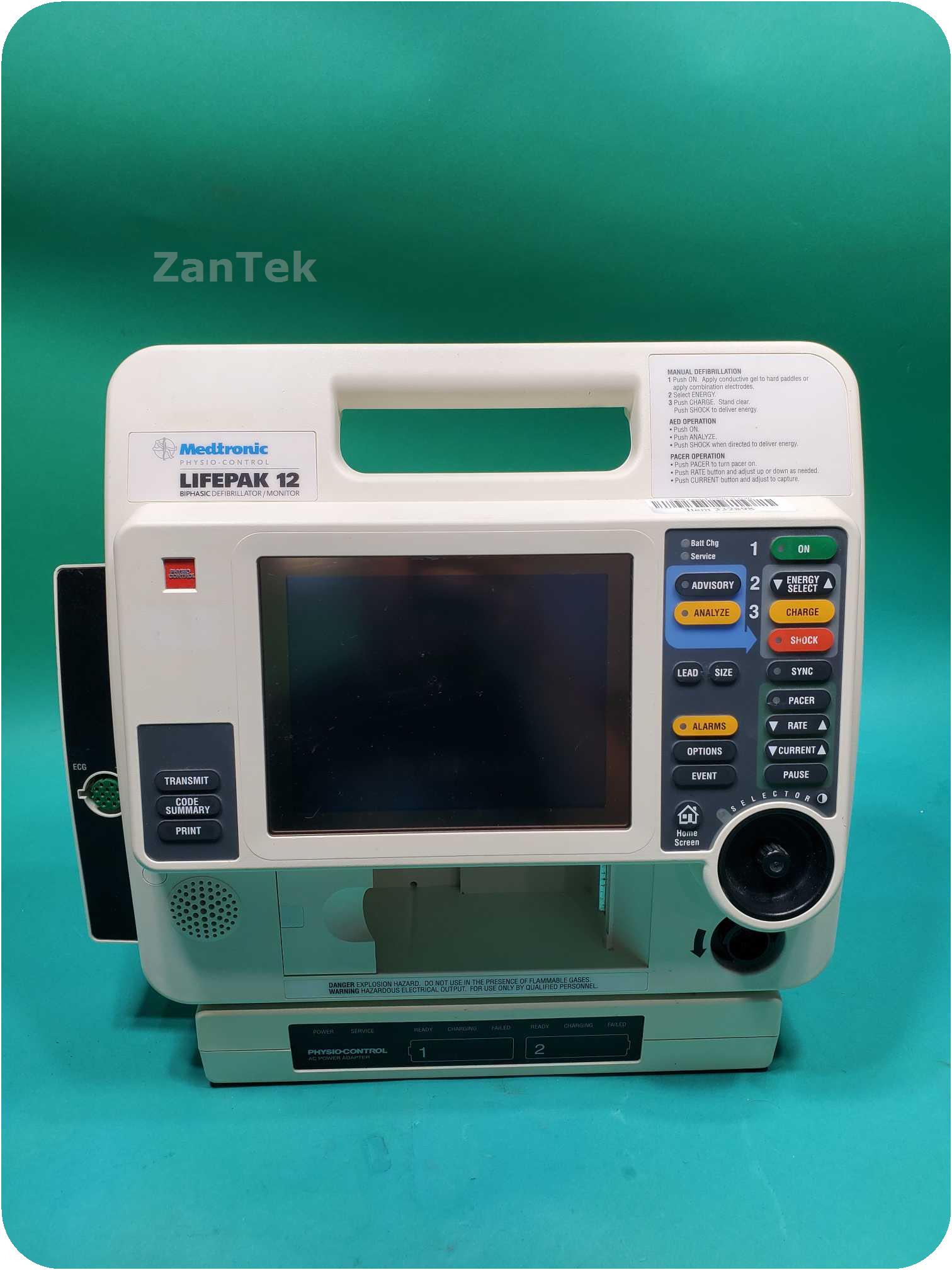 Zantek Medical - 332898-Medtronic Physio-Control LifePak 12 Biphasic ...
