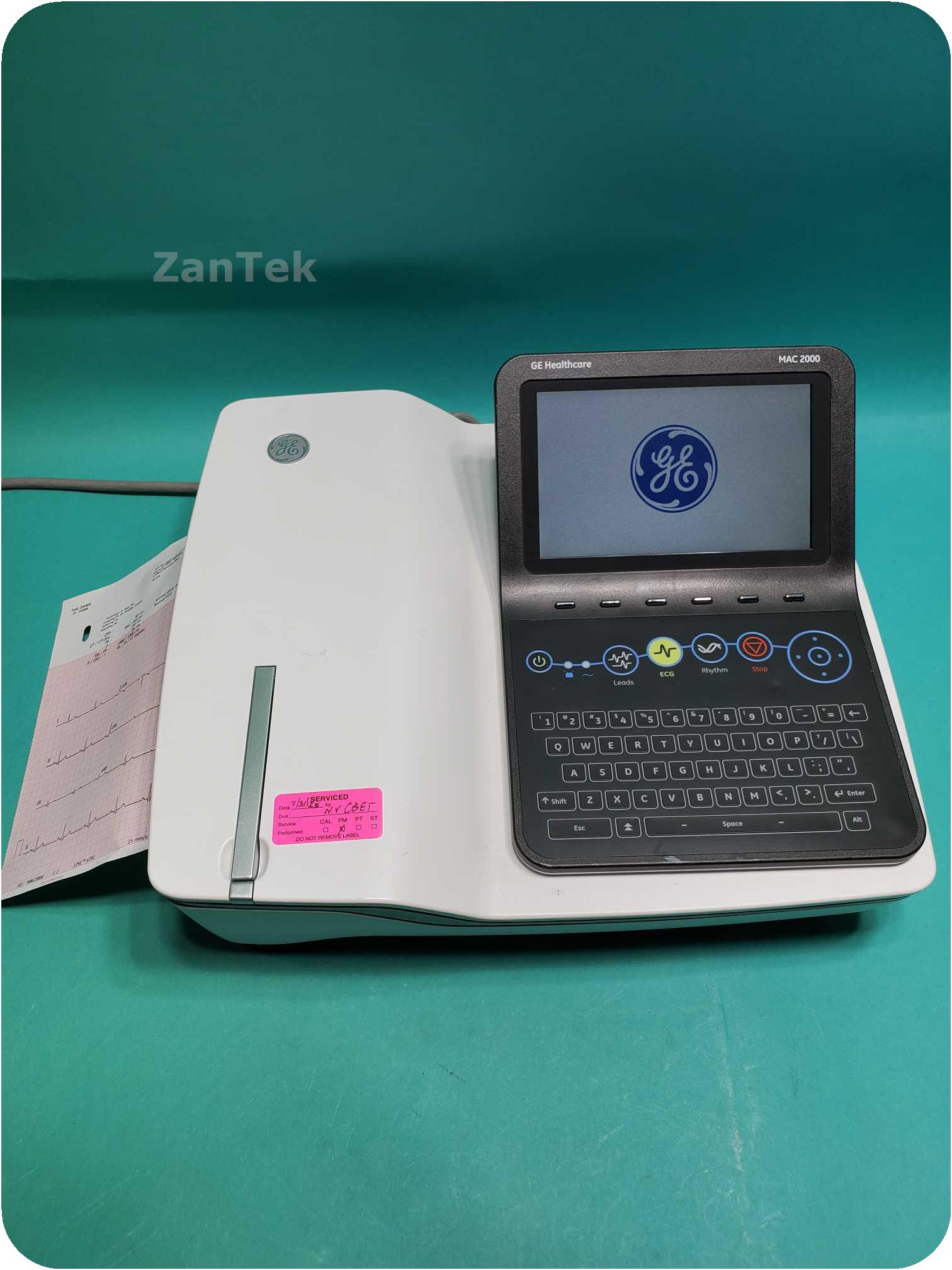 Zantek Medical - 333095-GE MAC 2000 12 Lead Resting EKG ECG System