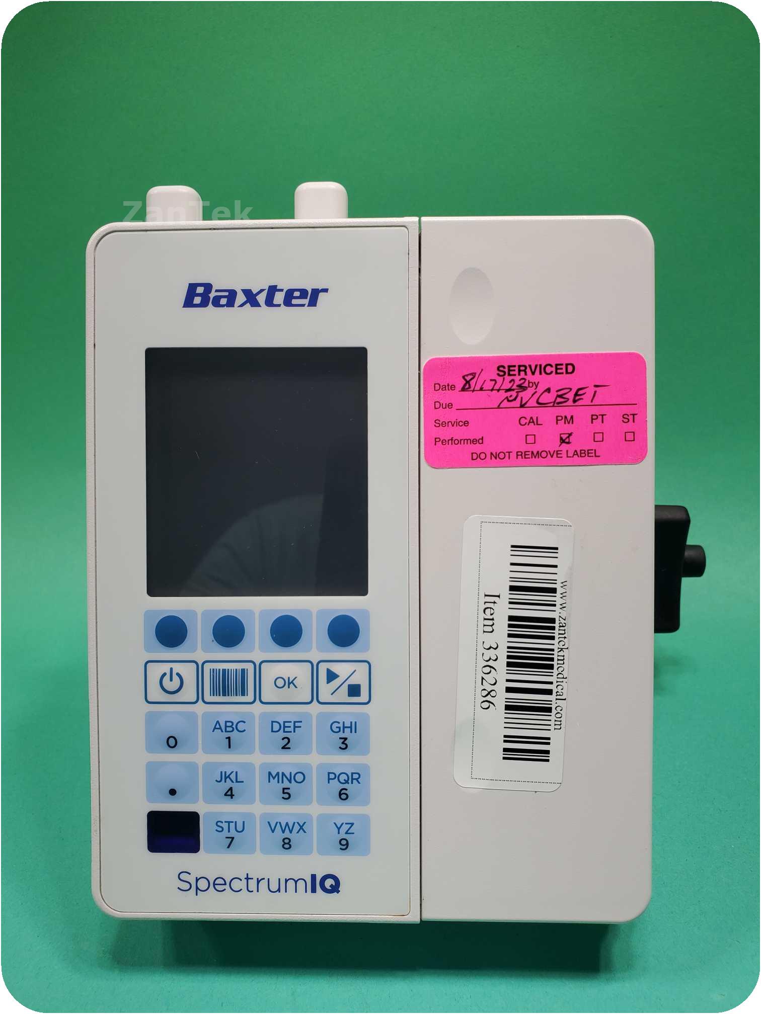 Zantek Medical - 336286-Baxter Sigma Spectrum IQ Infusion Pump