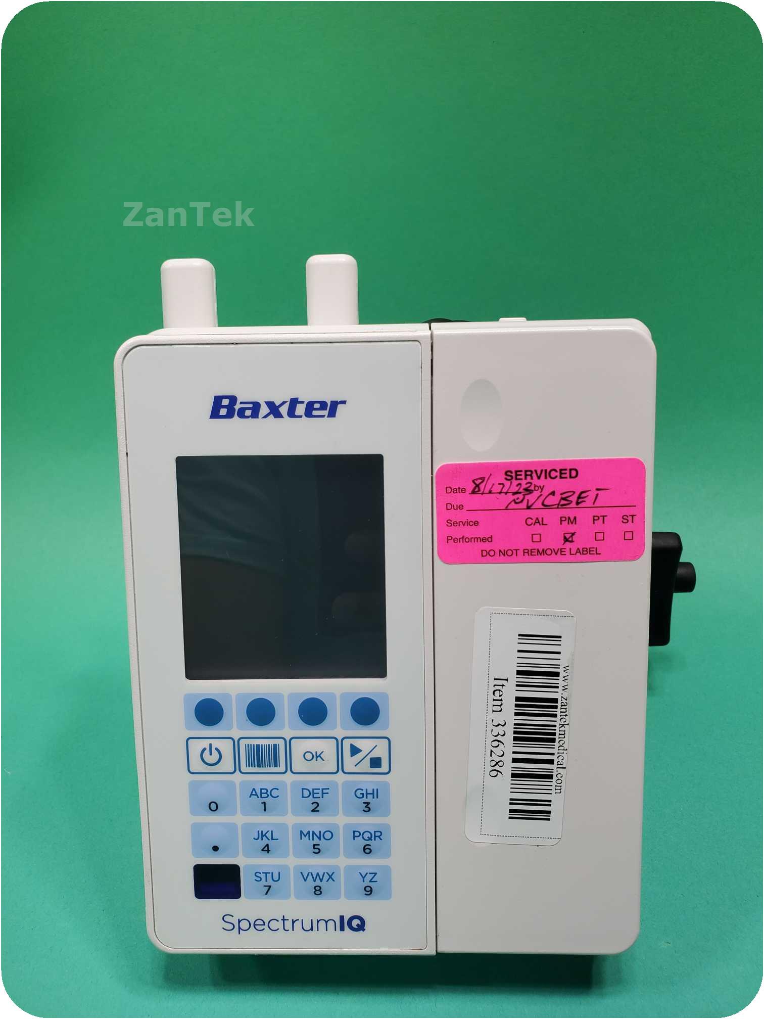 Zantek Medical - 336286-Baxter Sigma Spectrum IQ Infusion Pump