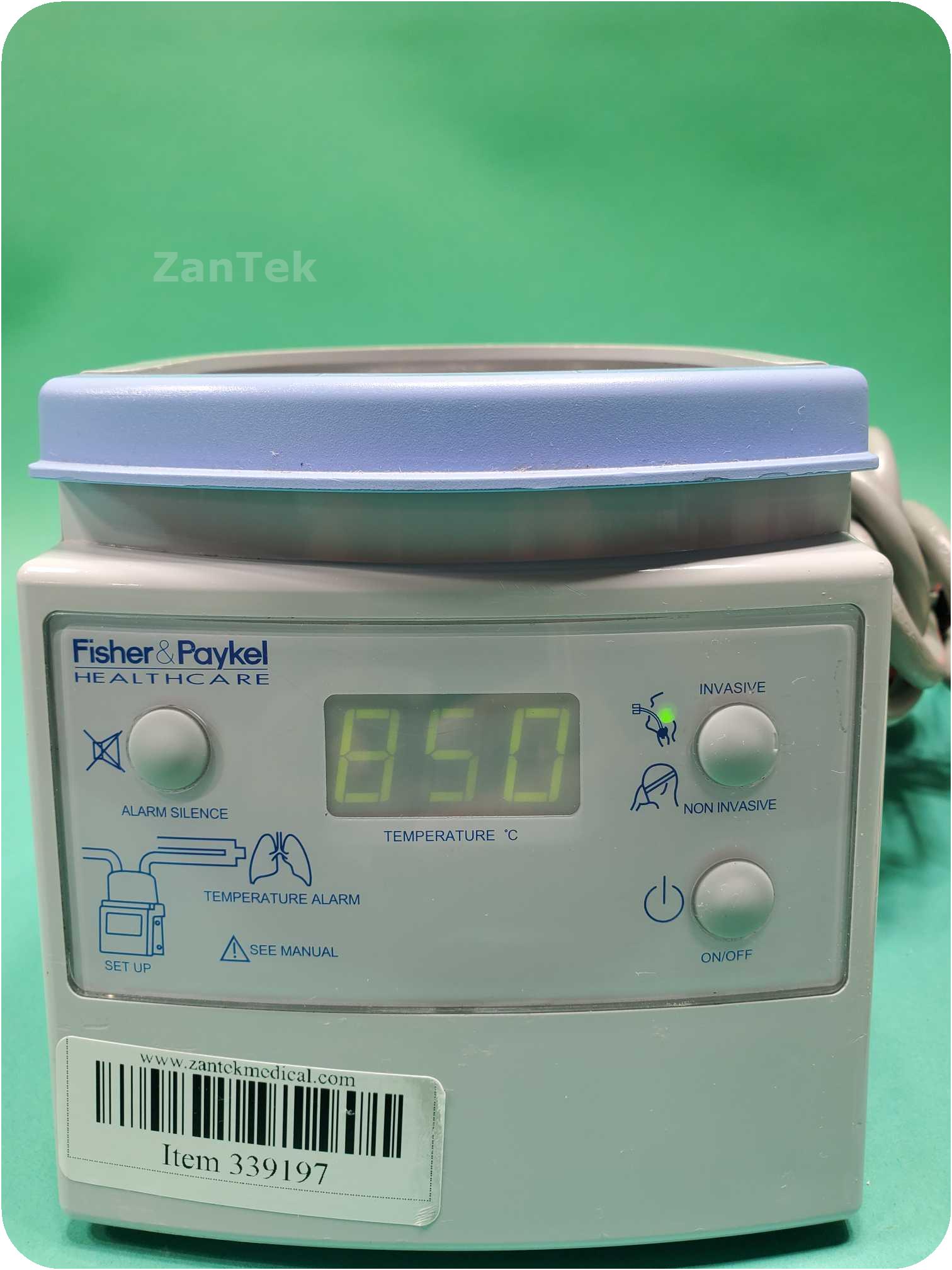 Zantek Medical - 339197-Fisher & Paykel MR850JHU Heated Respiratory ...