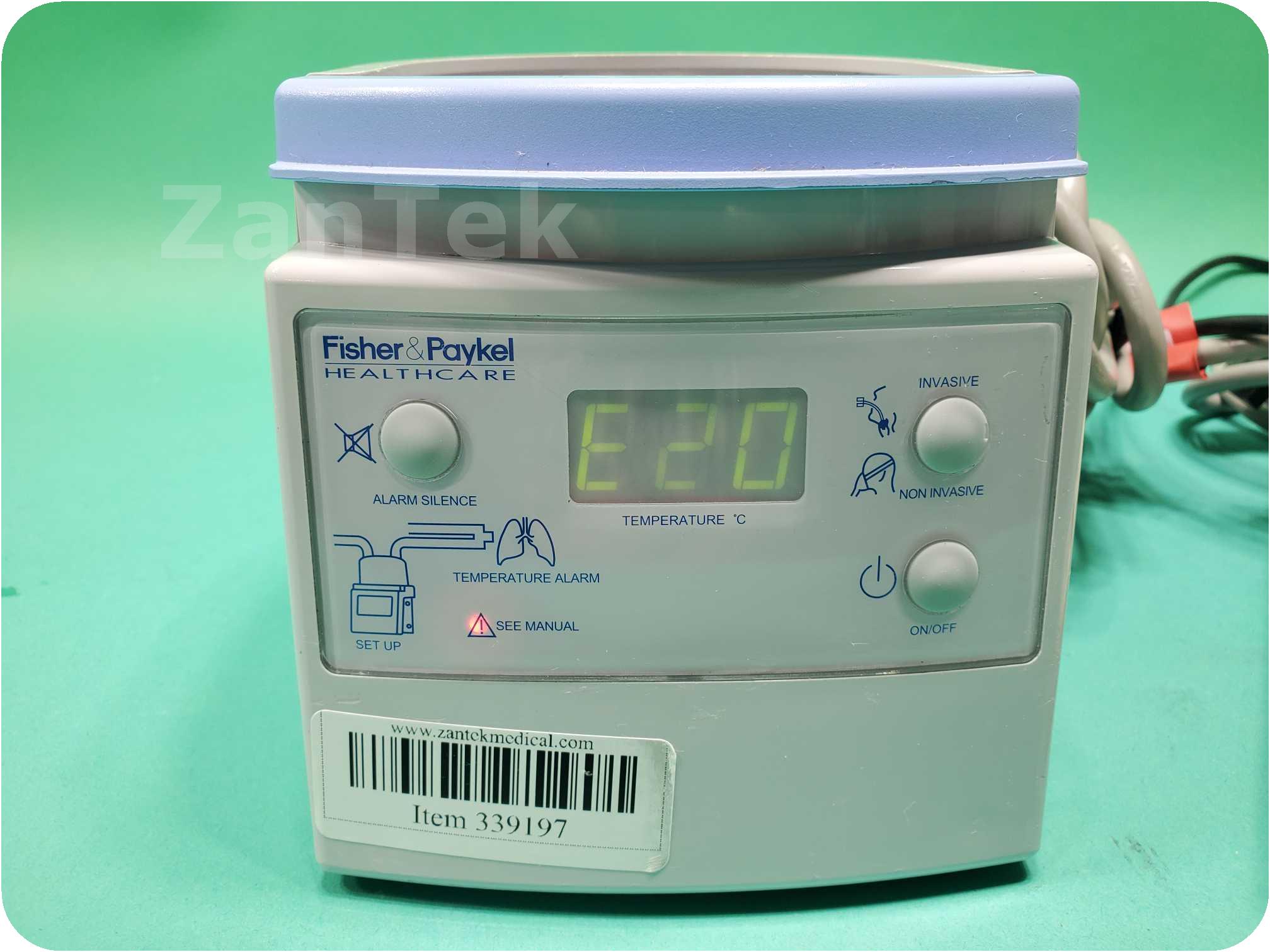 Zantek Medical - 339197-Fisher & Paykel MR850JHU Heated Respiratory ...
