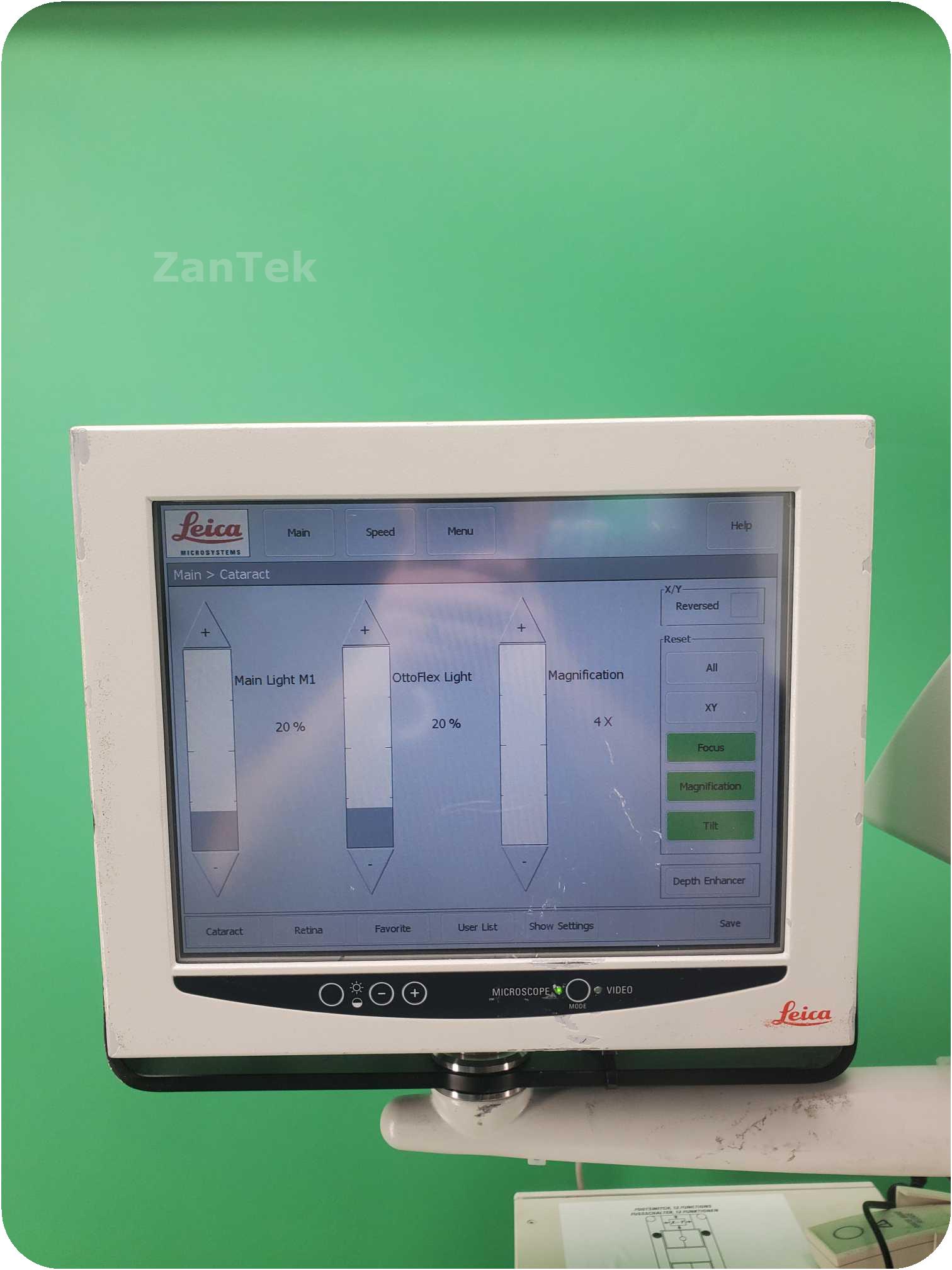 Zantek Medical - 339198-Leica M844 F40 Ophthalmic Surgical Microscope