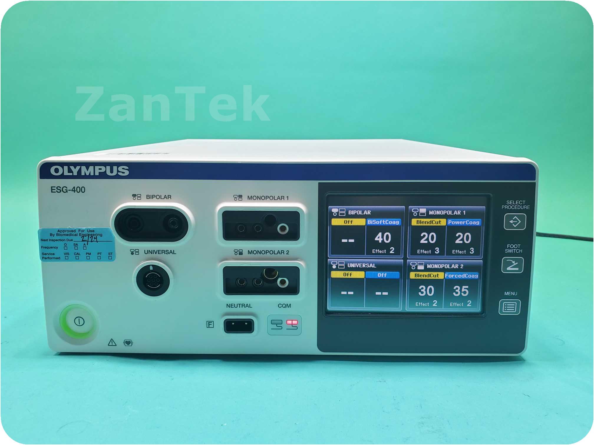 Zantek Medical - 342119-Olympus ESG-400 HF Generator