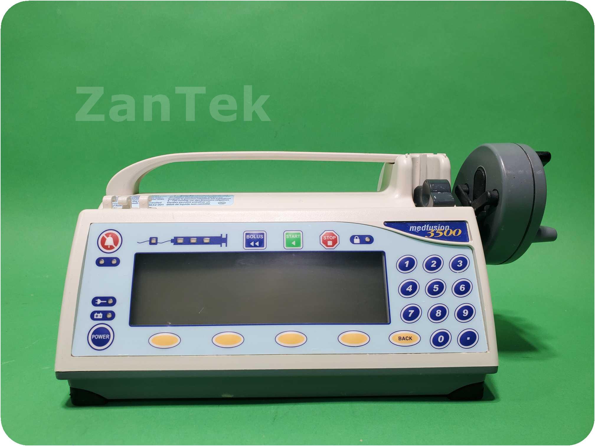 Zantek Medical - 343211-Smiths Medical Medfusion 3500 Syringe Infusion Pump