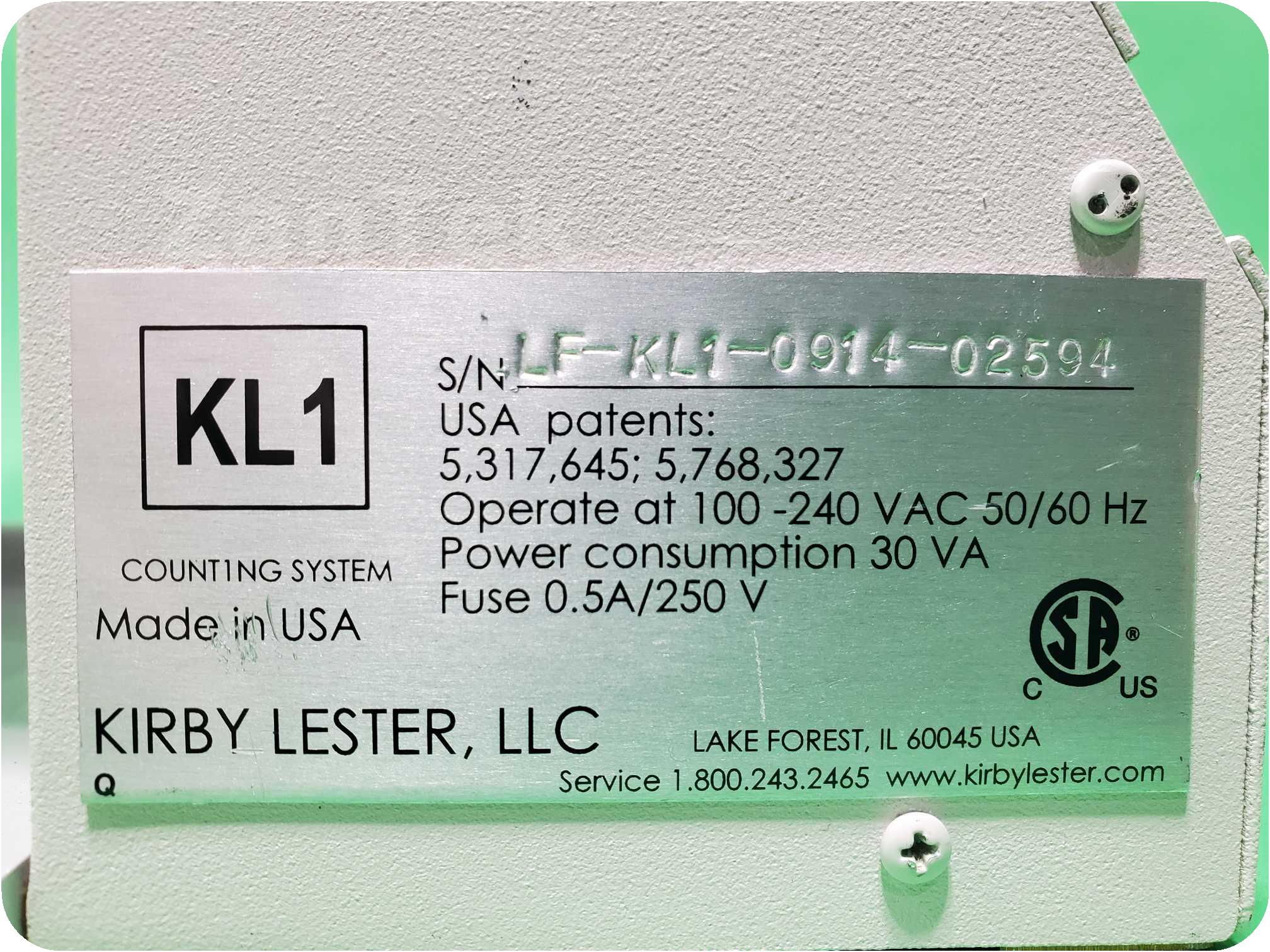 Zantek Medical - 343380-KIRBY LESTER KL1 Tablet / Capsule Counter