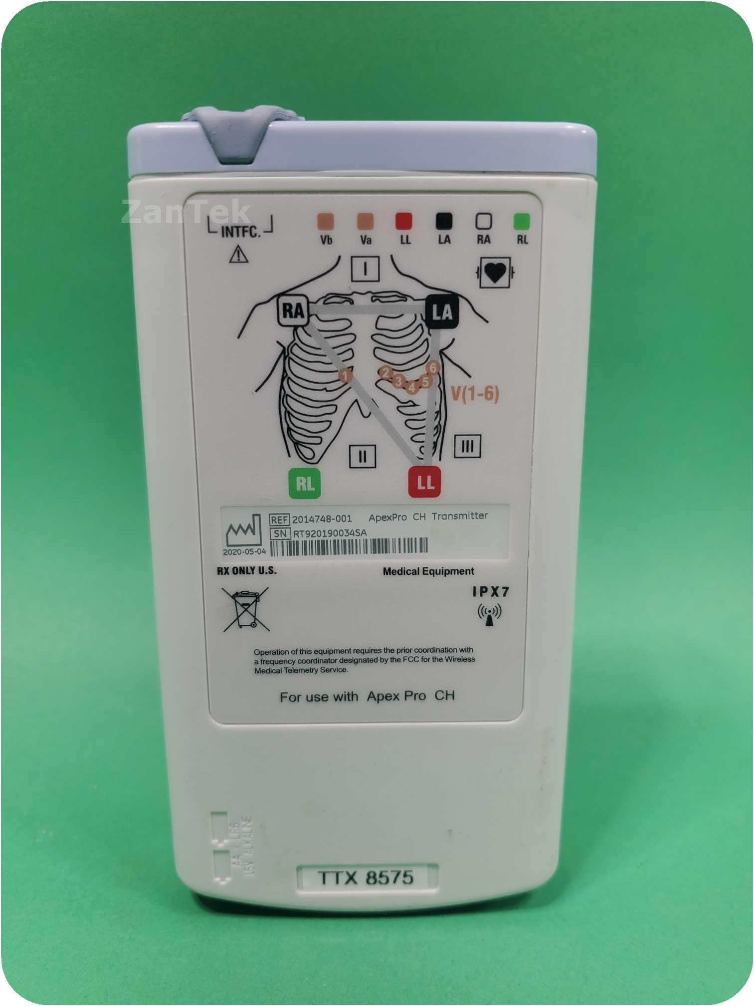 Zantek Medical - 348612-GE ApexPro CH Telemetry Transmitter